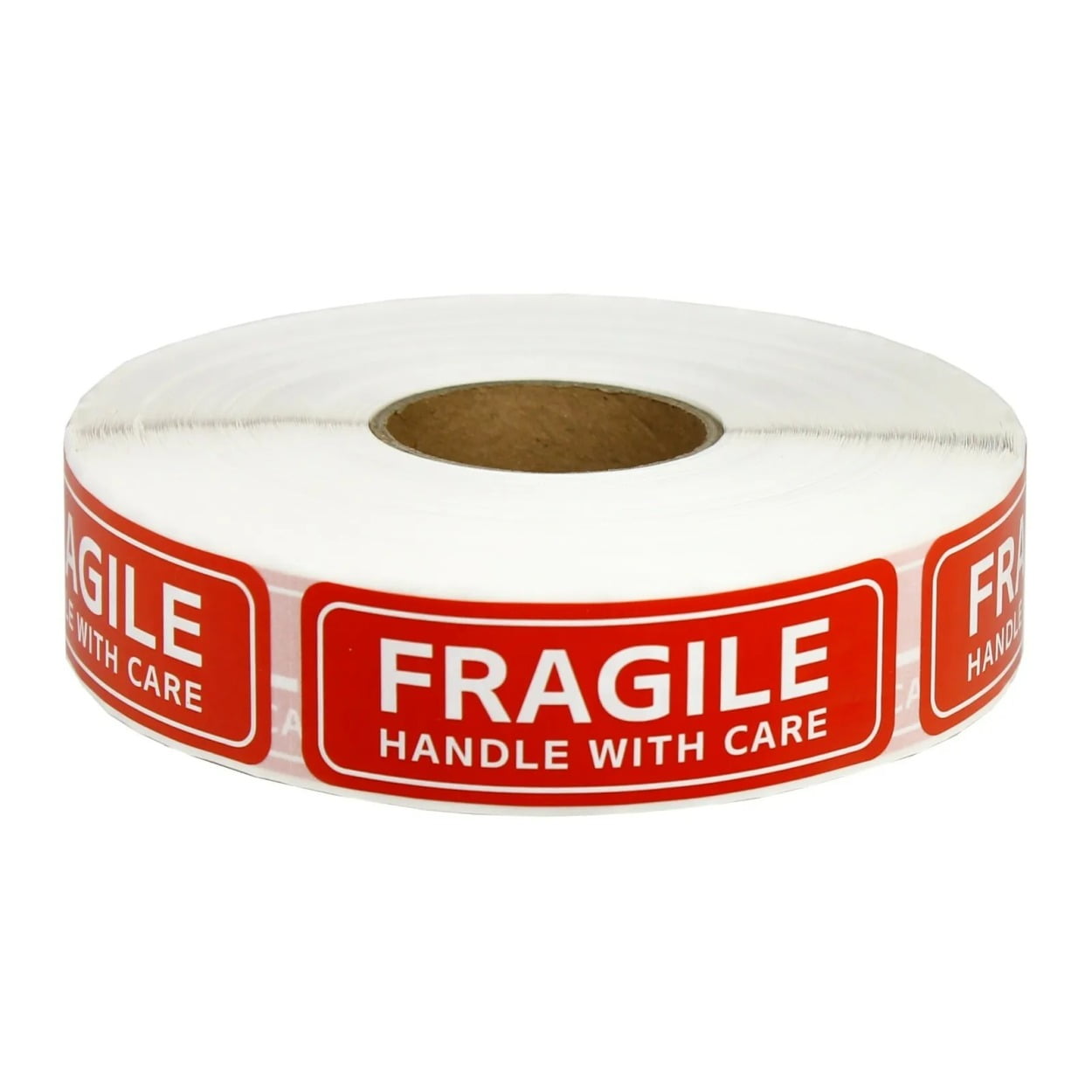 1000 PCS 1"x3" FRAGILE HANDLE WITH CARE Stickers Labels Easy Peel ...