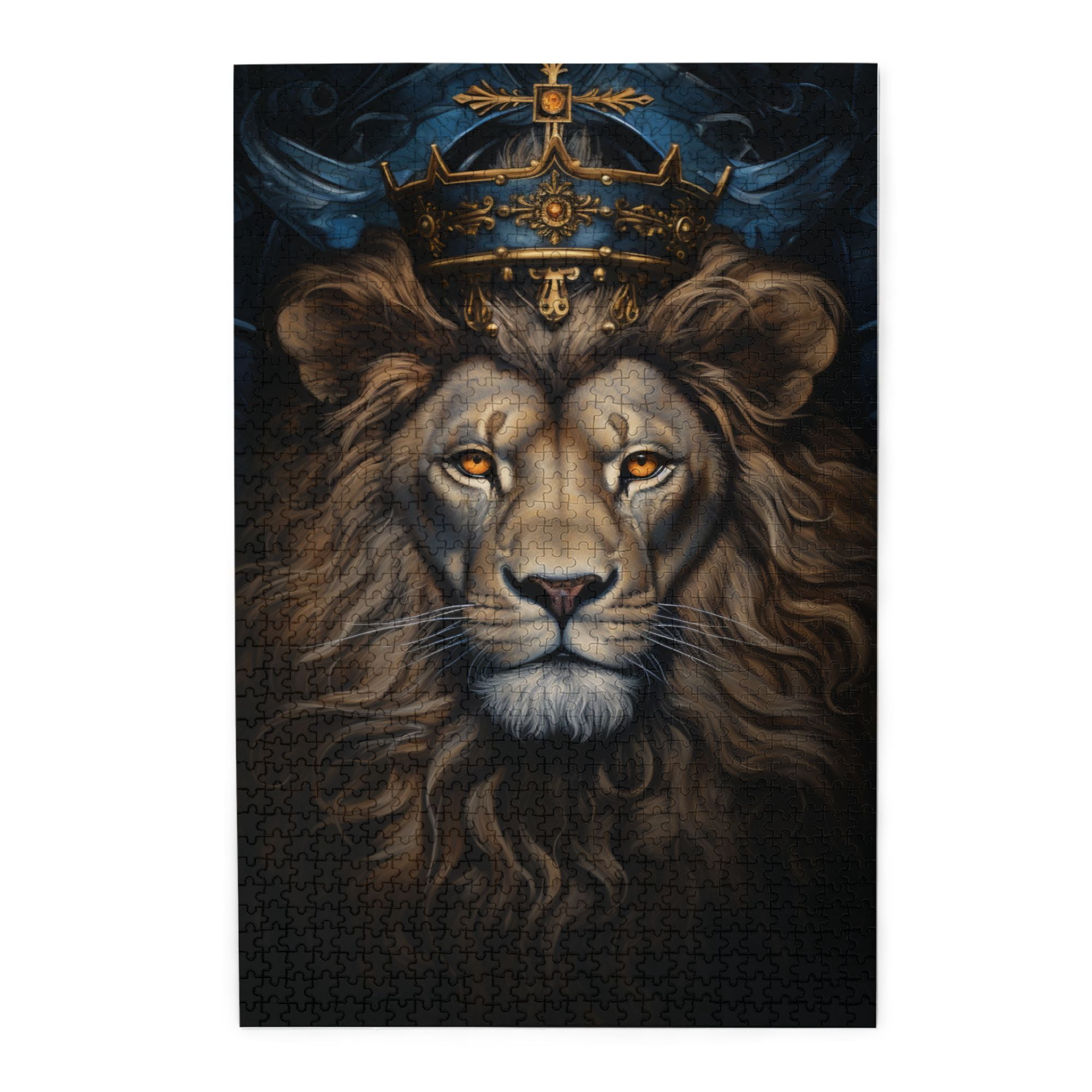 1000 PCS Classic Lion King 1000 Piece Puzzle For Adults,Brain Challenge ...