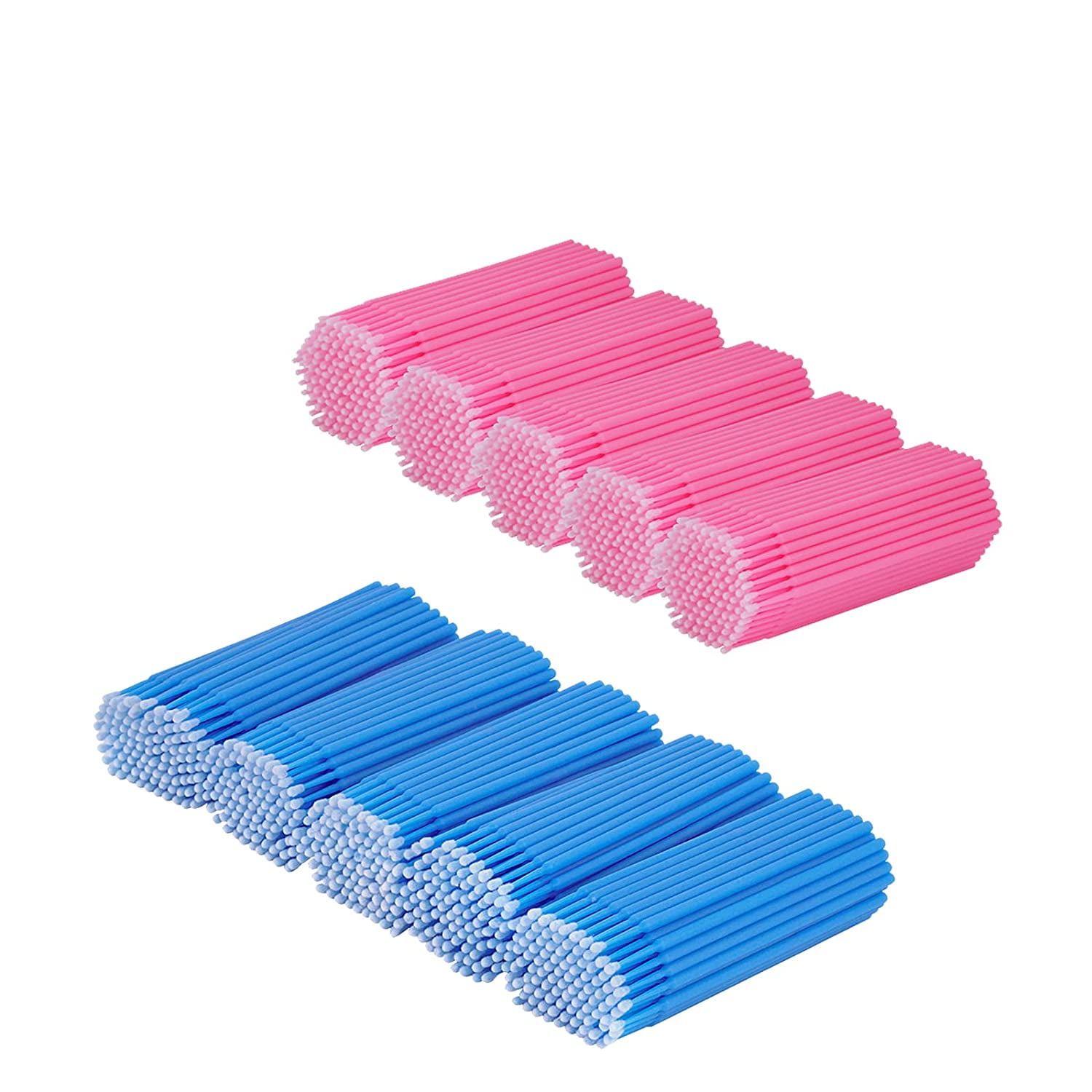 1000 PCS Disposable Microbrush Applicators Microfiber Wands for ...