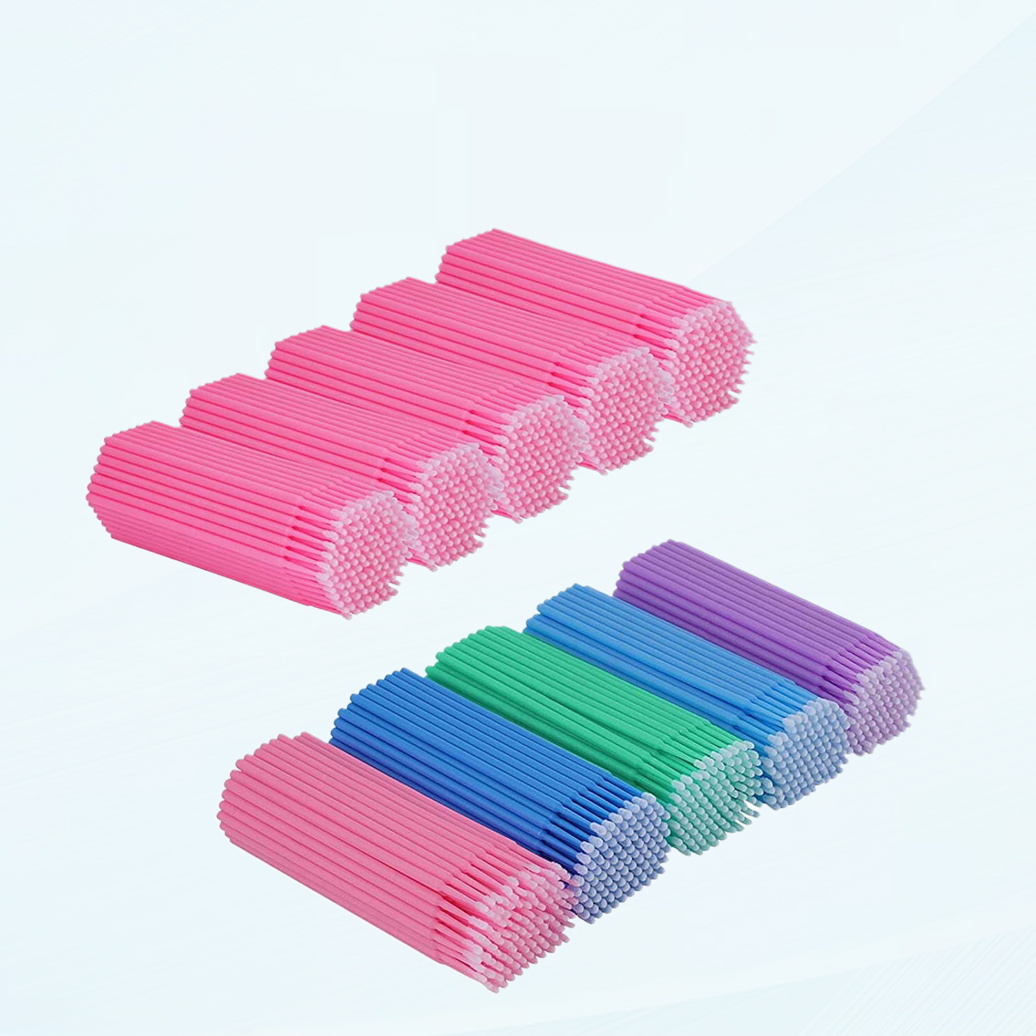 1000 PCS Disposable Microbrush Applicators Microfiber Wands for ...