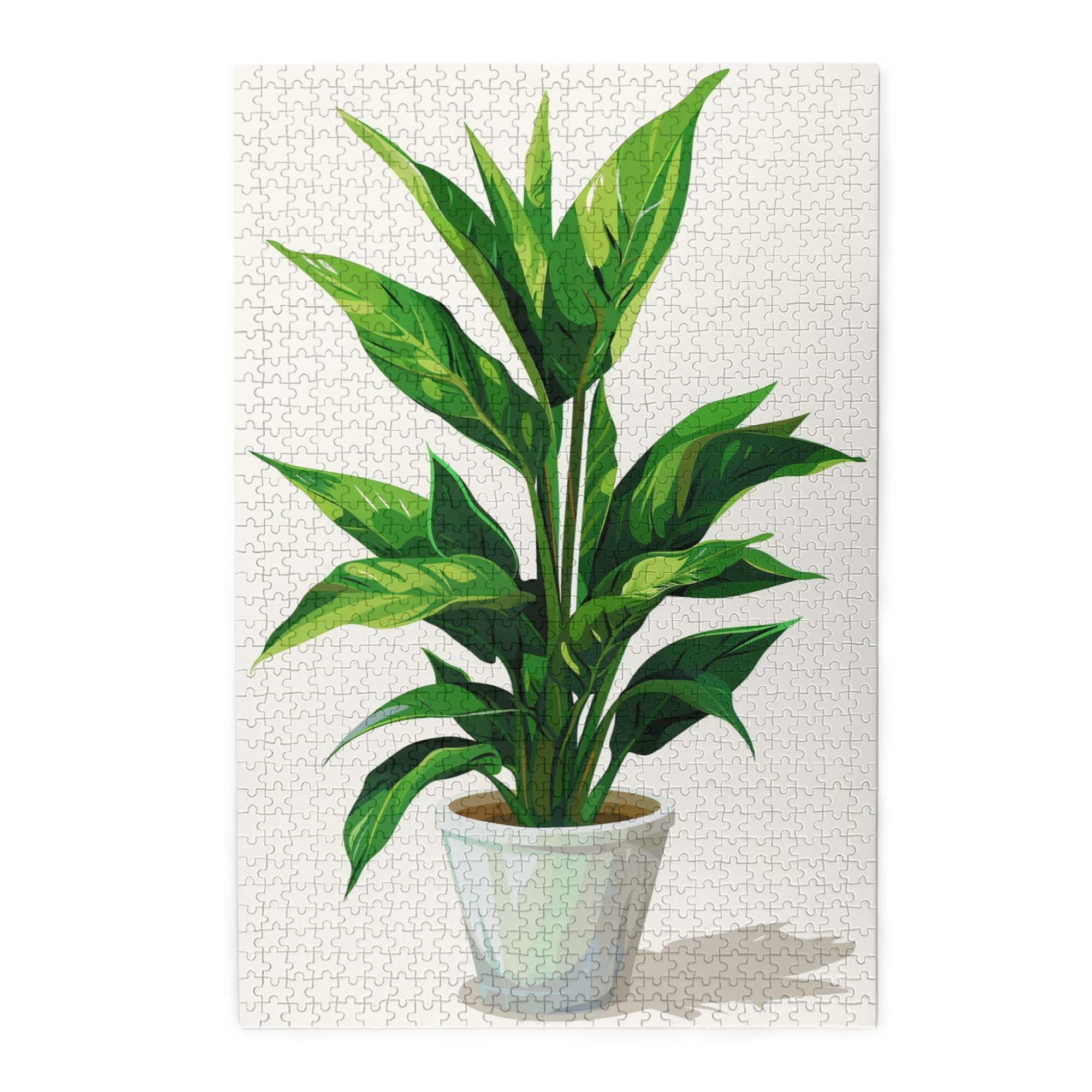 1000 PCS Evergreen Potted Plant 1000 piece puzzle for adults,Enjoy the ...