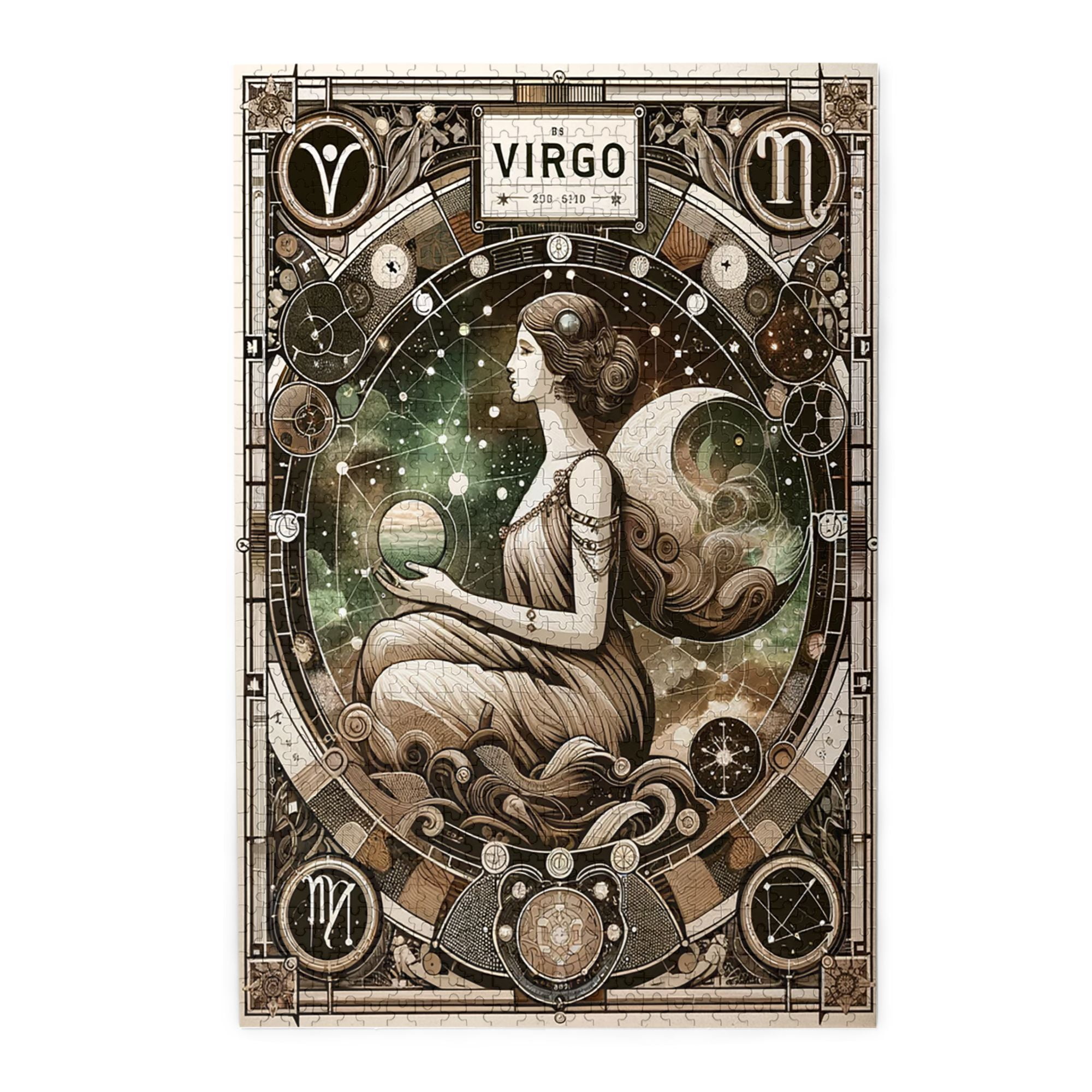 1000 PCS Fantasy Virgo 1000 Piece Constellation Puzzle,Challenging ...