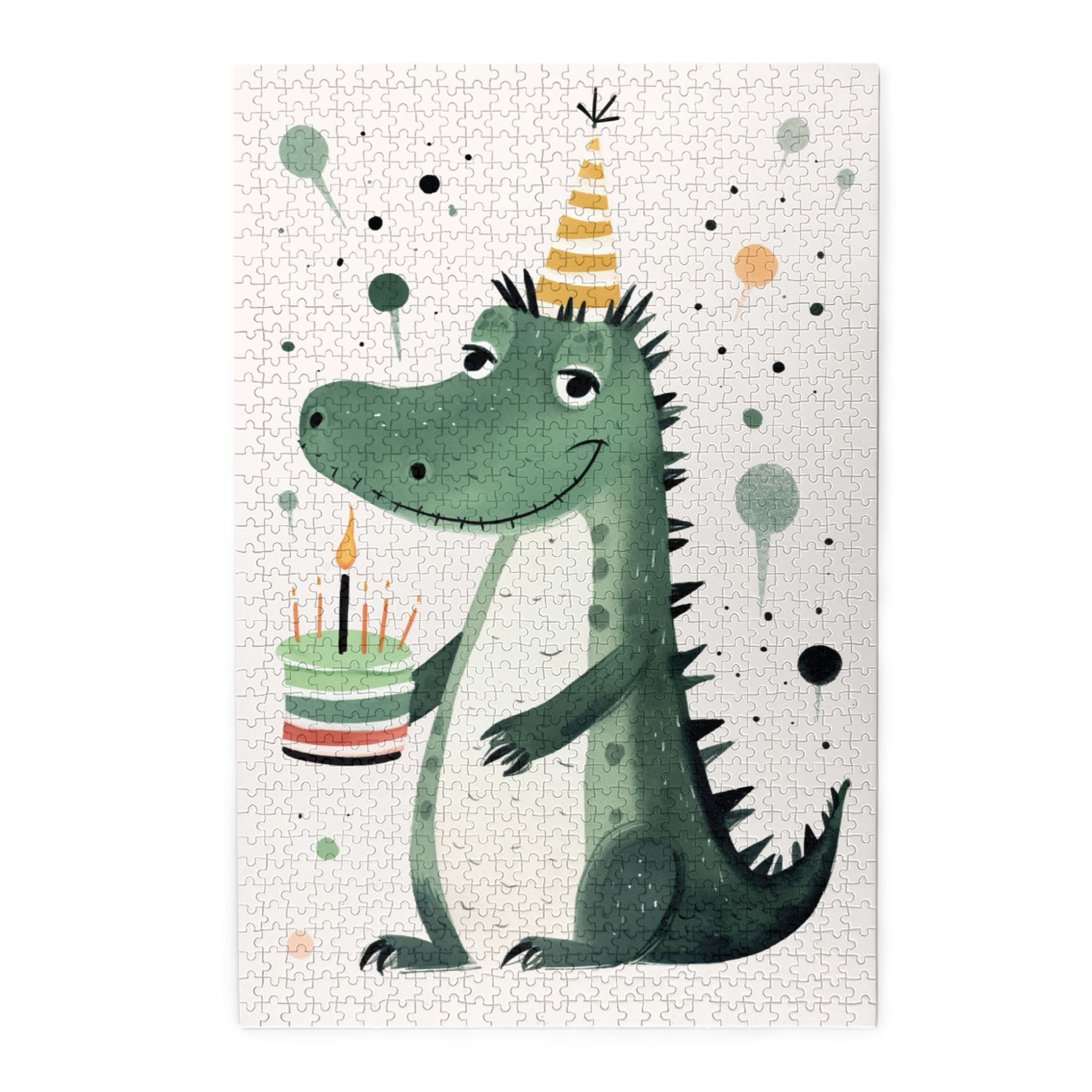 1000 PCS Funny Crocodile Birthday 1000 Piece Puzzle For Adults ...