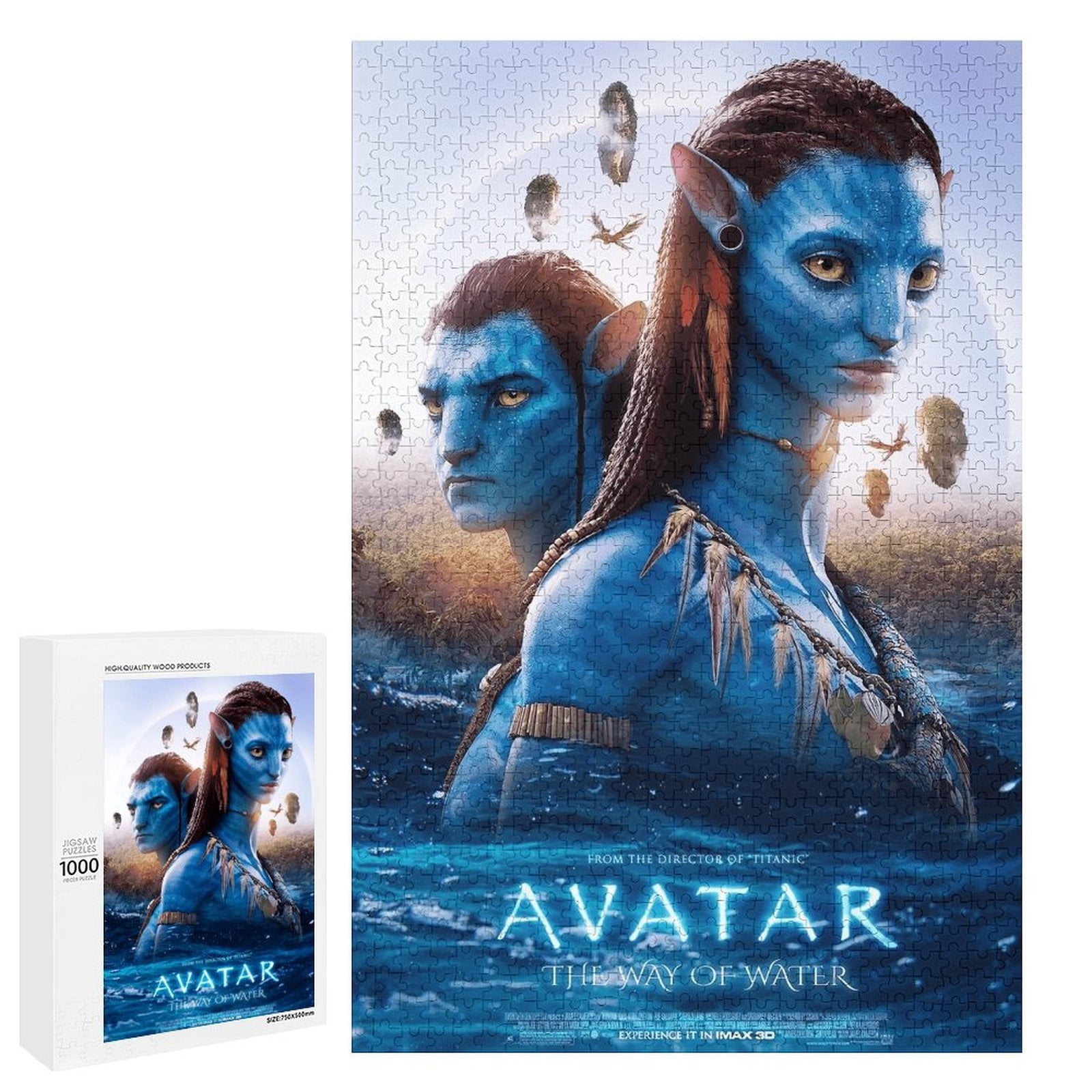 1000 PCS Jigsaw Puzzle - Avatar Puzzle Enthusiasts - Walmart.com
