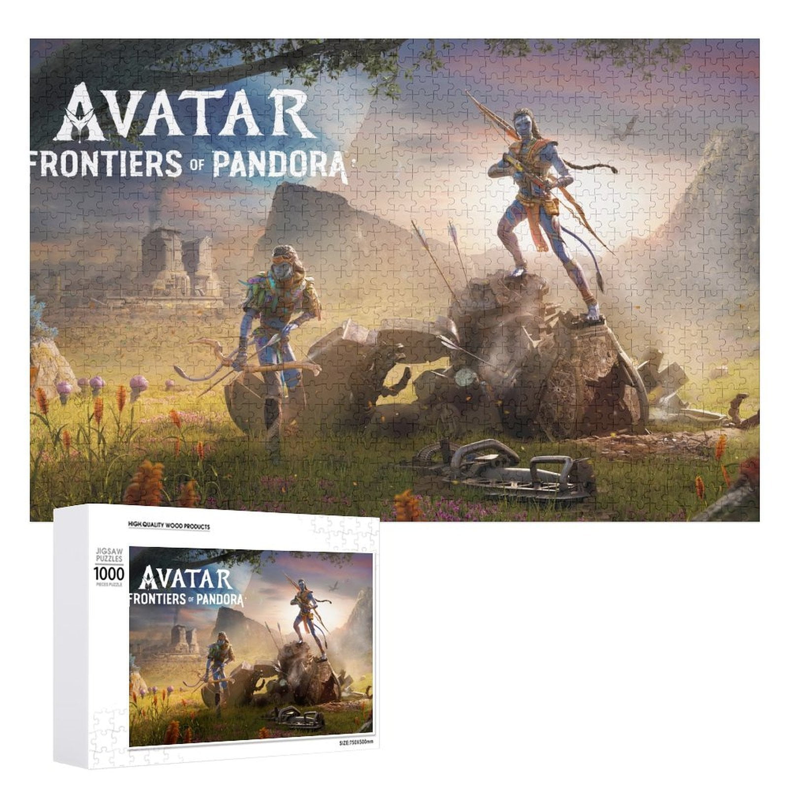 1000 PCS Jigsaw Puzzle - Avatar Puzzle Enthusiasts - Walmart.com