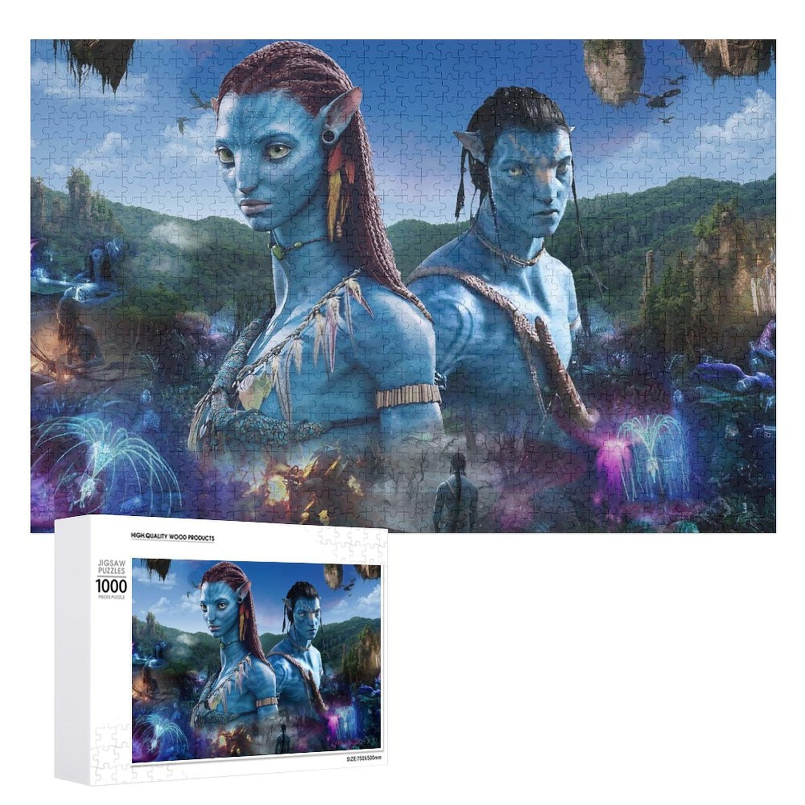 1000 PCS Jigsaw Puzzle - Avatar Puzzle Enthusiasts - Walmart.com
