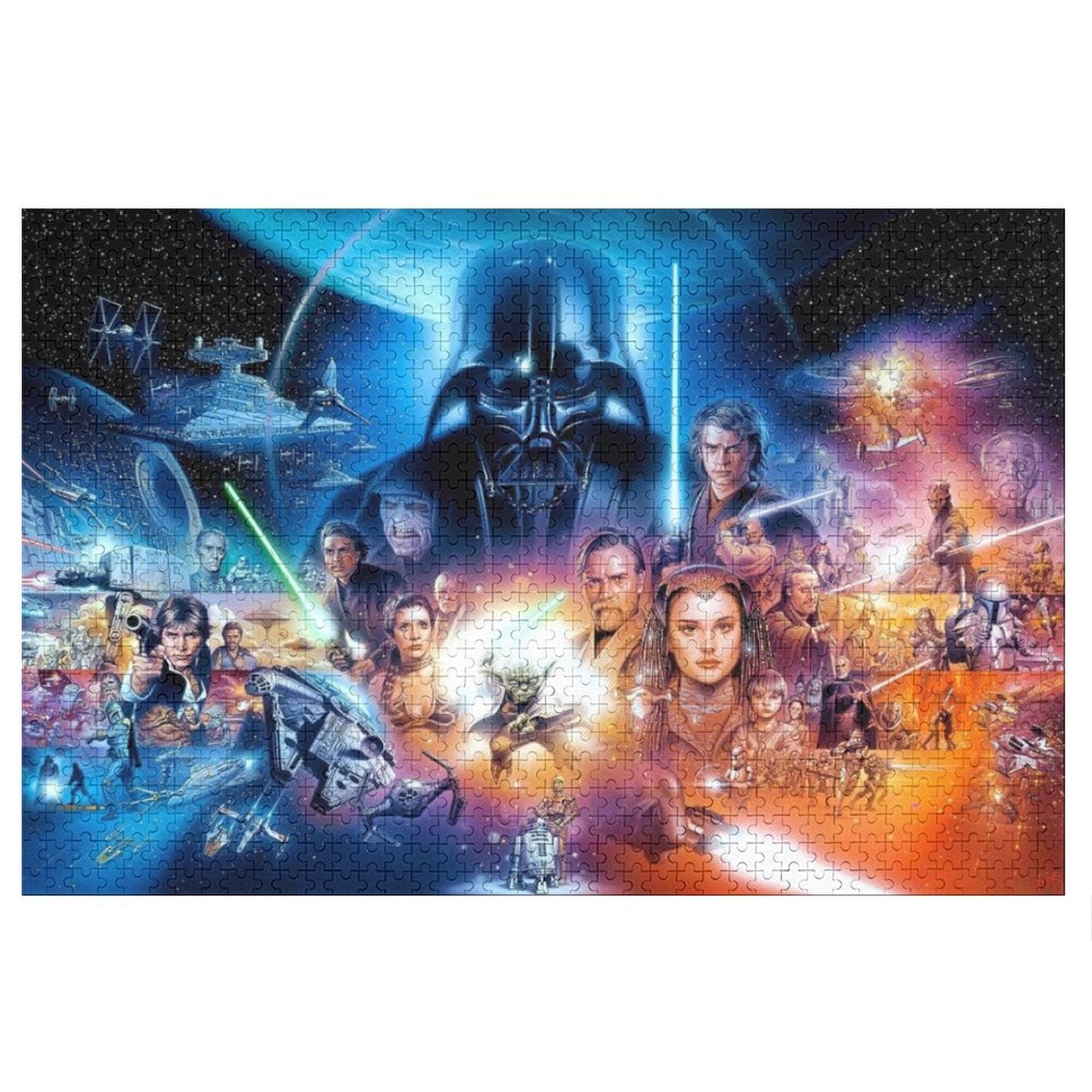 1000 PCS Jigsaw Puzzle Darth Vader Wooden Puzzle Challenging Game Fun ...