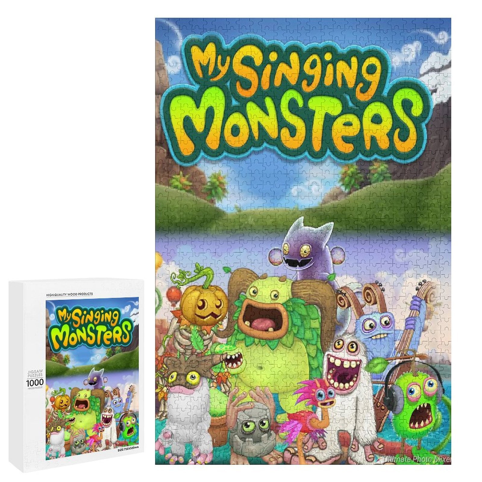 1000 PCS Jigsaw Puzzle - My Singing Monsters Puzzle Enthusiasts ...