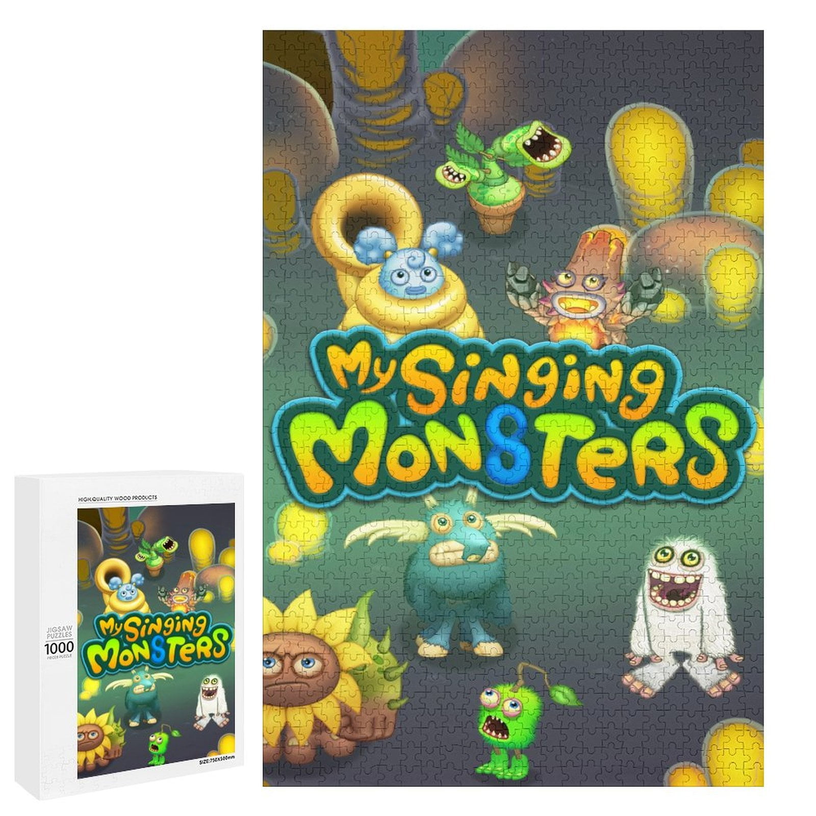1000 PCS Jigsaw Puzzle - My Singing Monsters Puzzle Enthusiasts ...