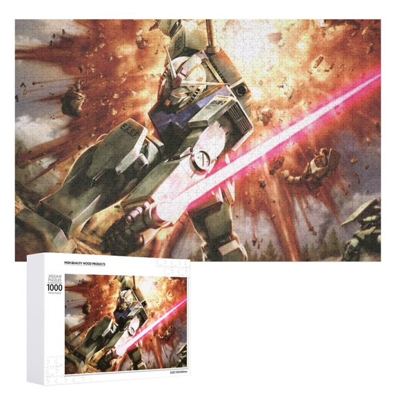 1000 PCS Jigsaw Puzzle - Mobile Suit Gundam Puzzle Enthusiasts ...