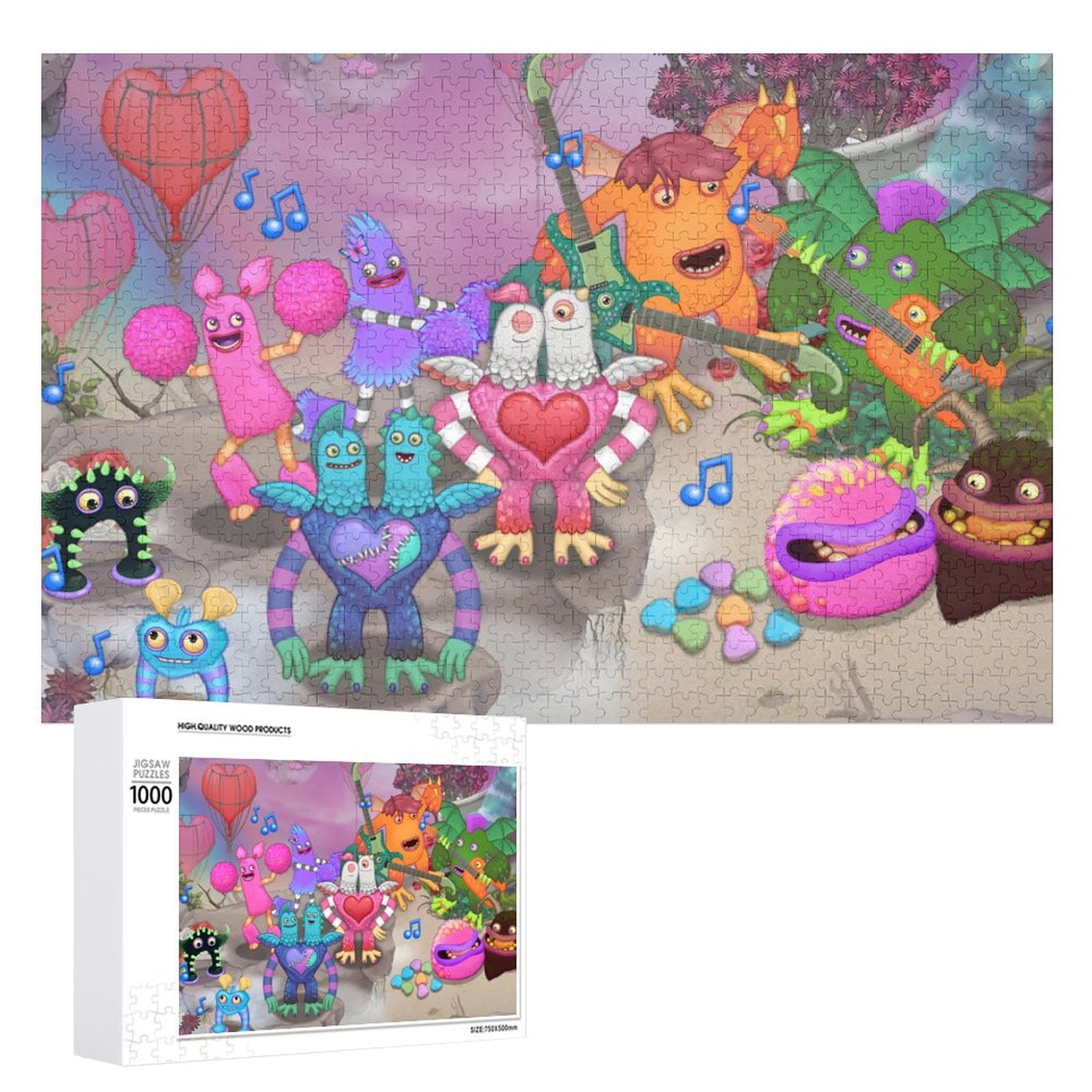 1000 PCS Jigsaw Puzzle - My Singing Monsters Puzzle Enthusiasts ...