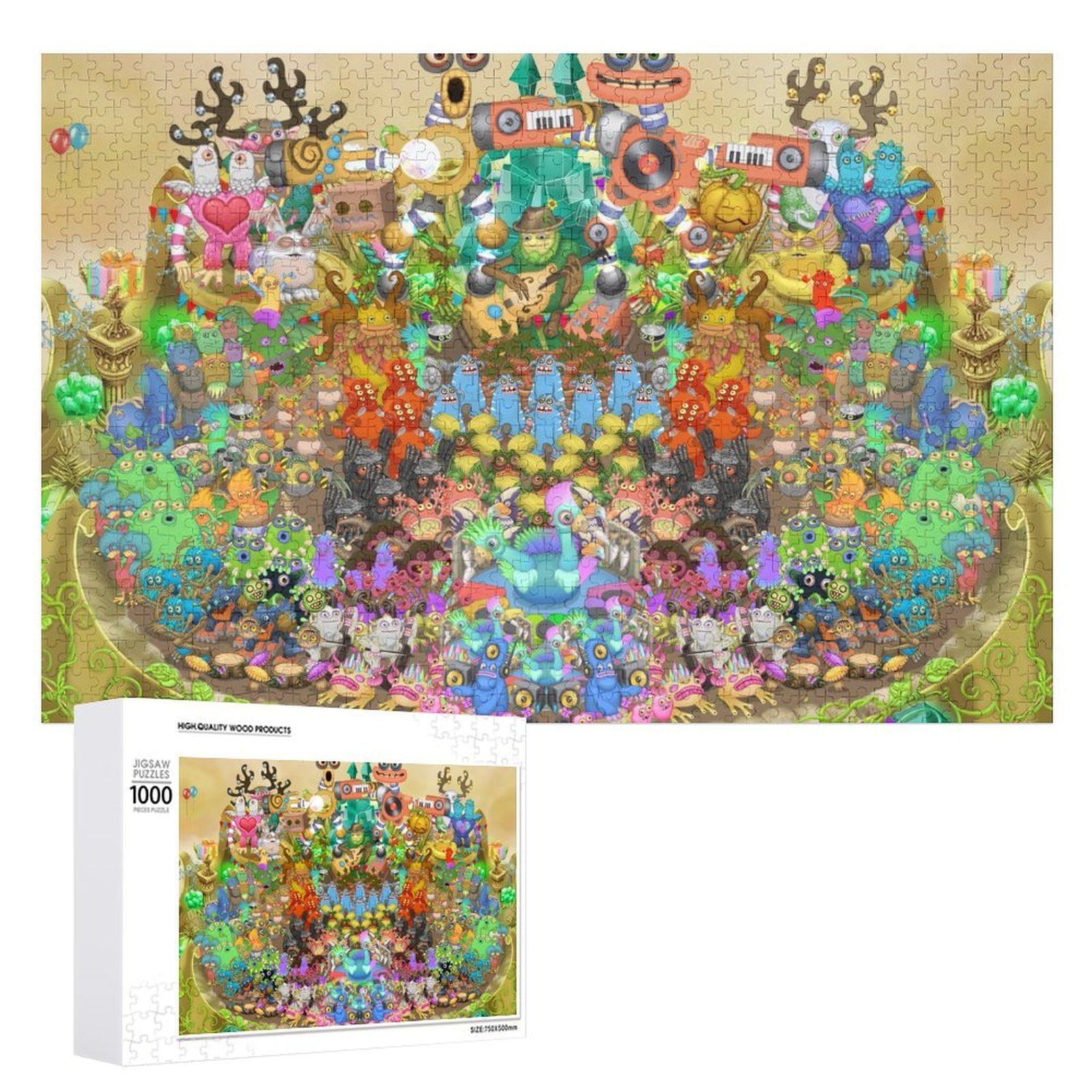 1000 PCS Jigsaw Puzzle - My Singing Monsters Puzzle Enthusiasts ...