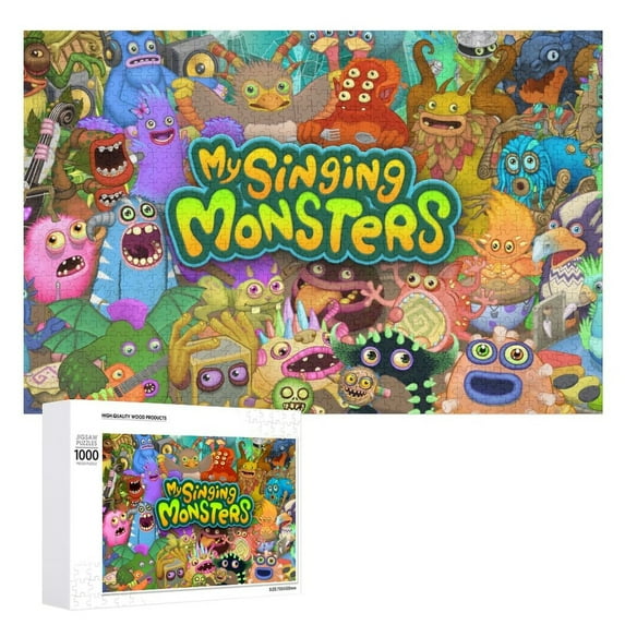 1000 PCS Jigsaw Puzzle - My Singing Monsters Puzzle Enthusiasts ...