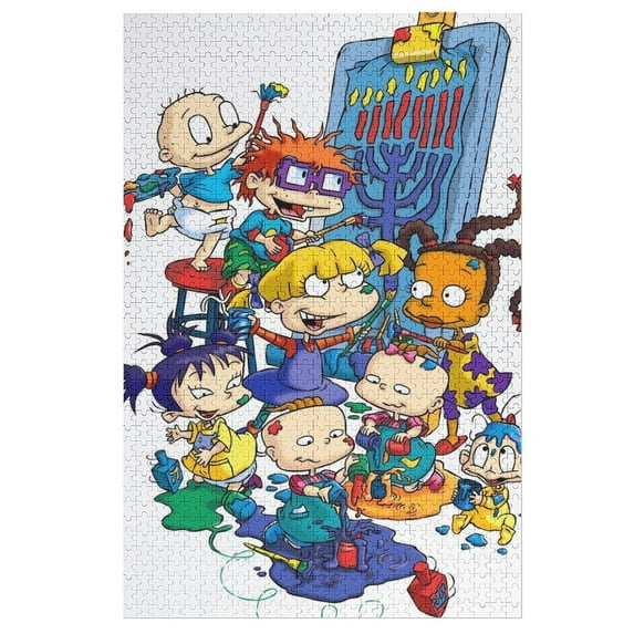 1000 PCS Jigsaw Puzzle Rugrats Wooden Puzzle Challenging Game Fun ...