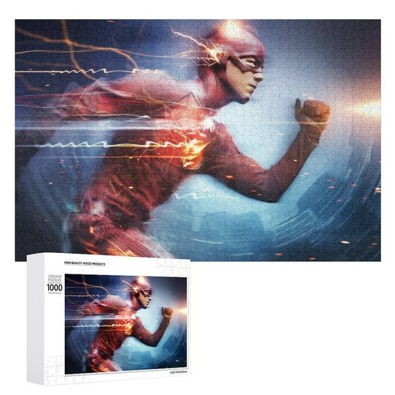 1000 PCS Jigsaw Puzzle - The Flash Puzzle Enthusiasts - Walmart.com