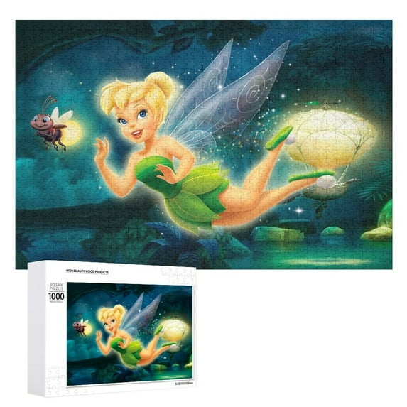 1000 PCS Jigsaw Puzzle - Tinker Bell Puzzle Enthusiasts - Walmart.com