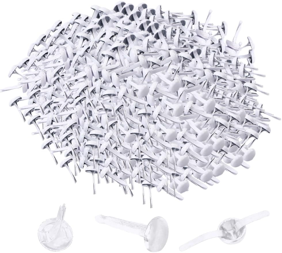 1000 PCS Multicolor Mini Brads, 2025 New Brads Paper Fasteners Mini ...