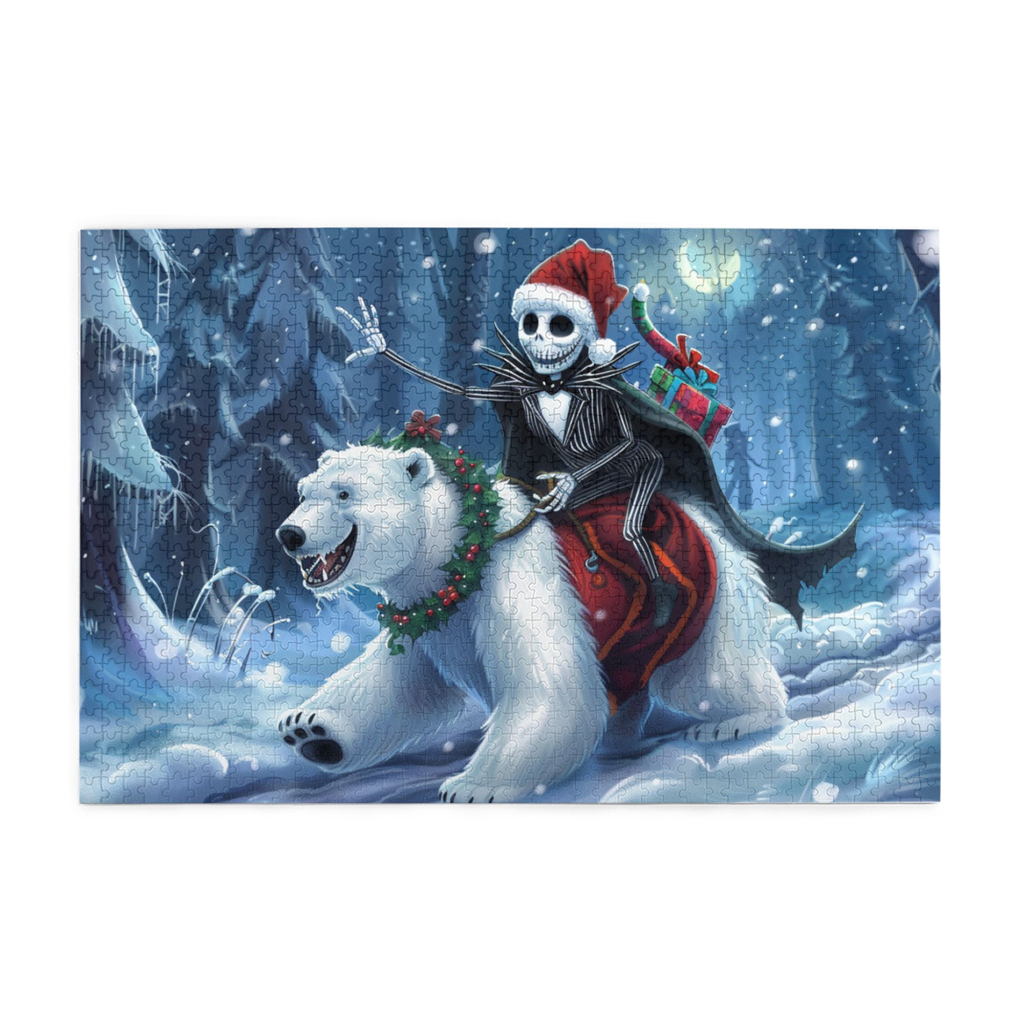 1000 PCS Muppet Man & White Bear Wooden Puzzles 1000 Pieces,Challenging ...