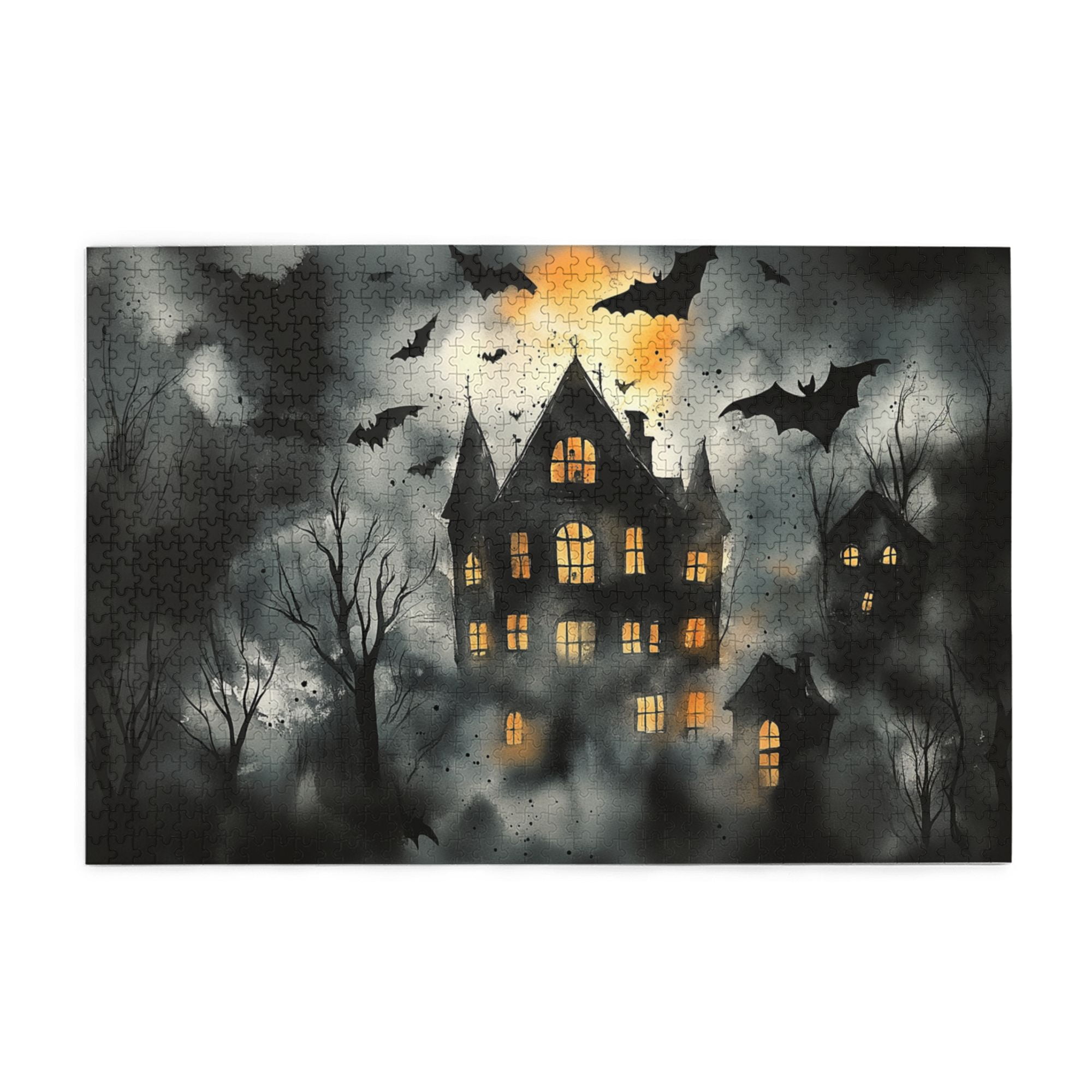 1000 PCS Mysterious Castle Wooden Puzzles For Adults 1000 Pieces,Enjoy ...