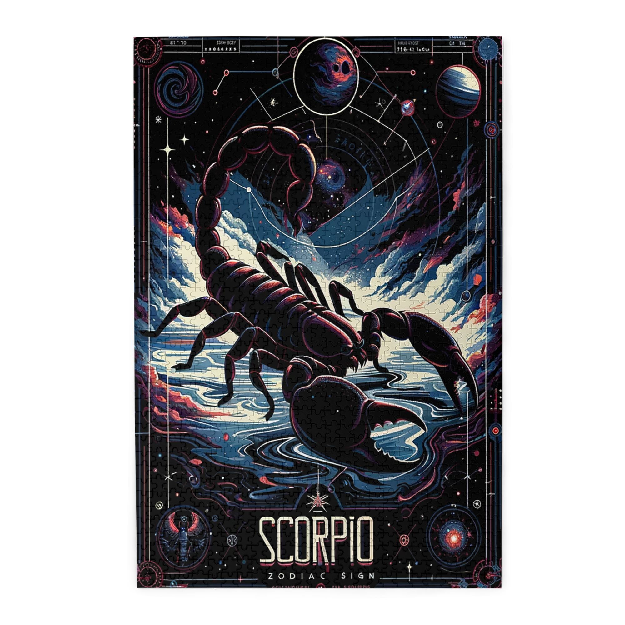 1000 PCS Mysterious Scorpio 1000 piece jigsaw puzzle for adults ...
