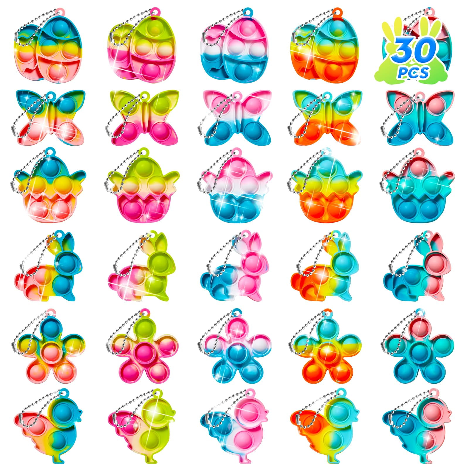 1000+ PCS Party Favors for Kids,Fidget Toys Pack,Valentines Stocking ...