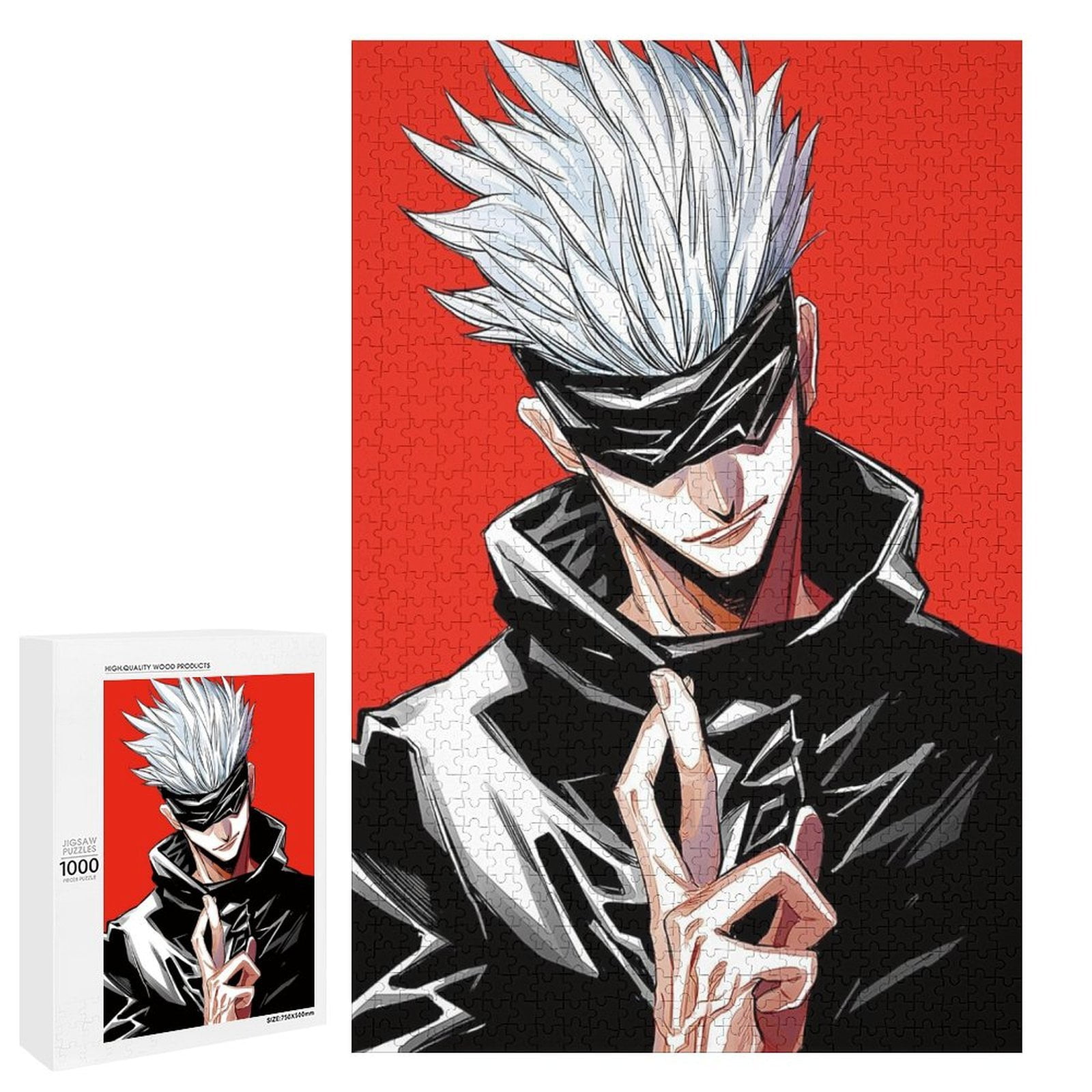 1000 PCS Puzzle - Jujutsu Kaisen Jigsaw Puzzle - Walmart.com