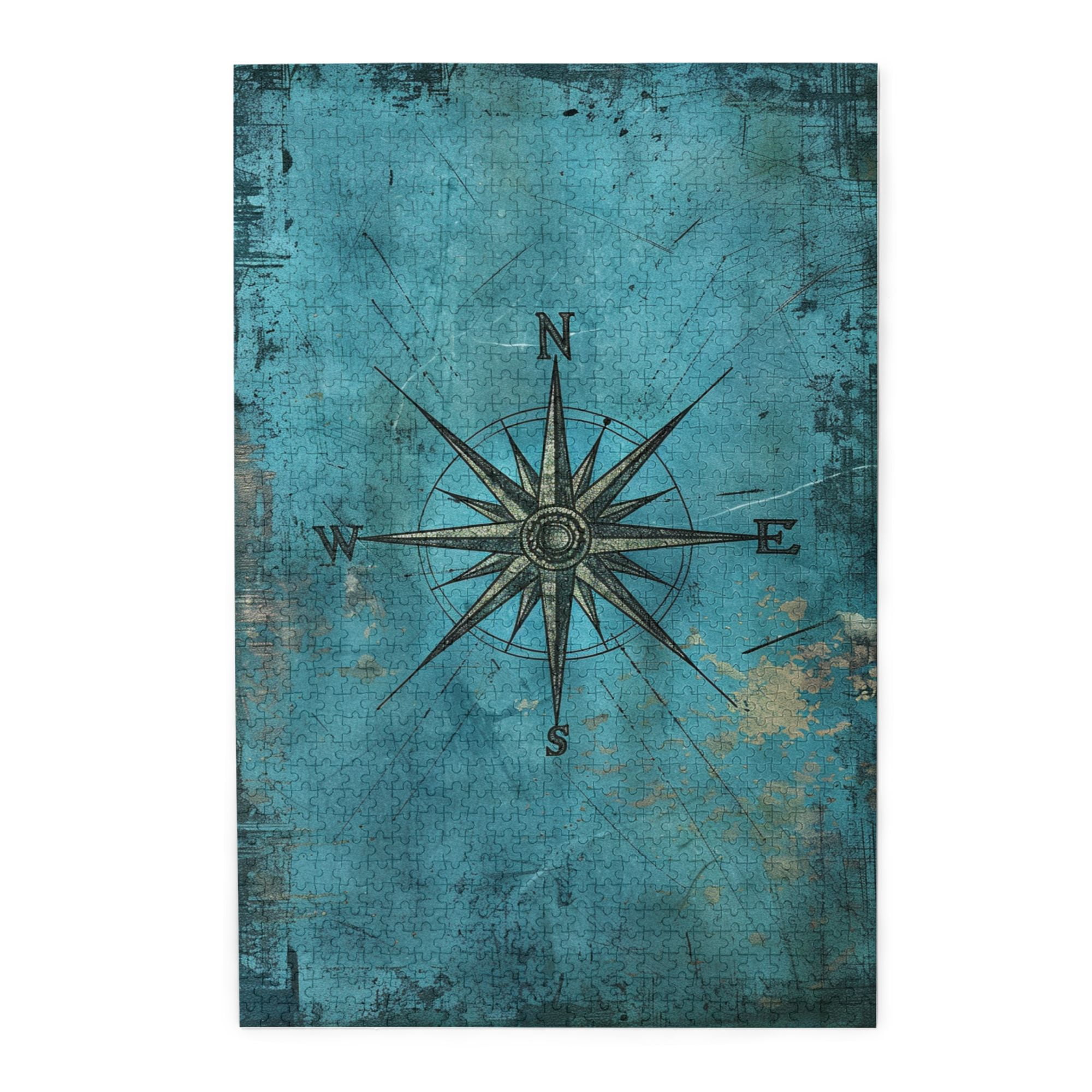 1000 PCS Retro Compass Signs Puzzles For Adults 1000 Pieces,Funny ...