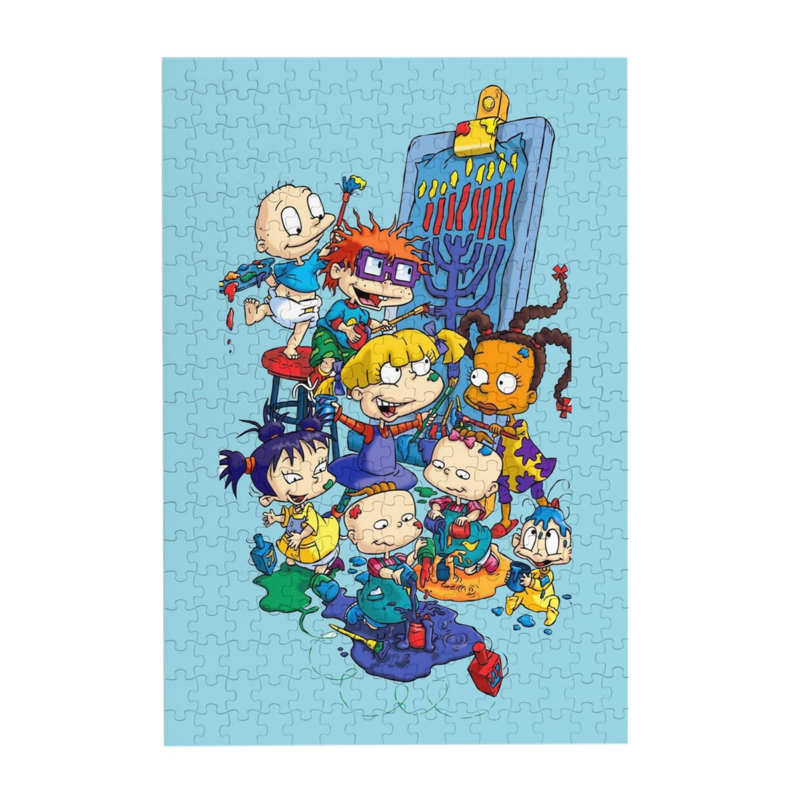 1000 PCS Rugrats Jigsaw Puzzles Cartoon Anime Picture Puzzle Birthday ...
