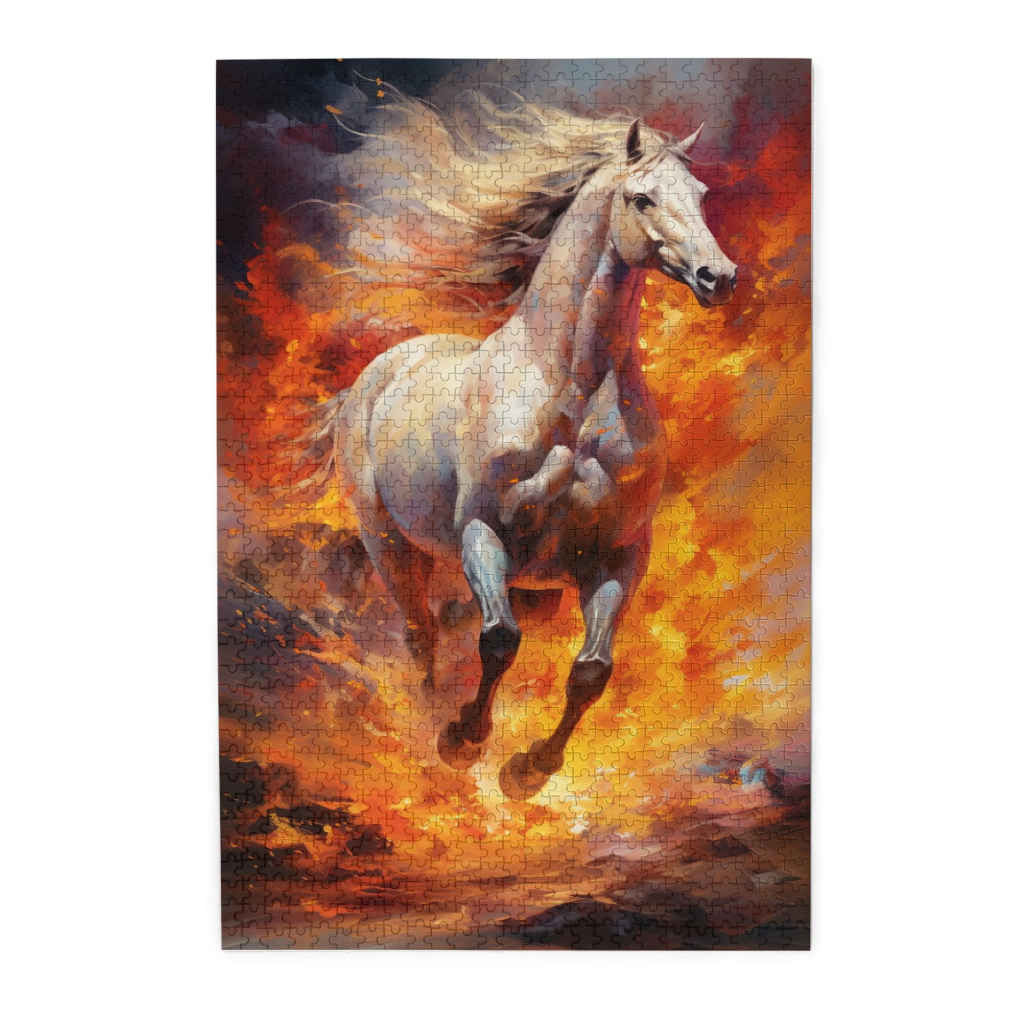 1000 PCS Running Horse Puzzles For Adults 1000 Pieces,Stunningly ...