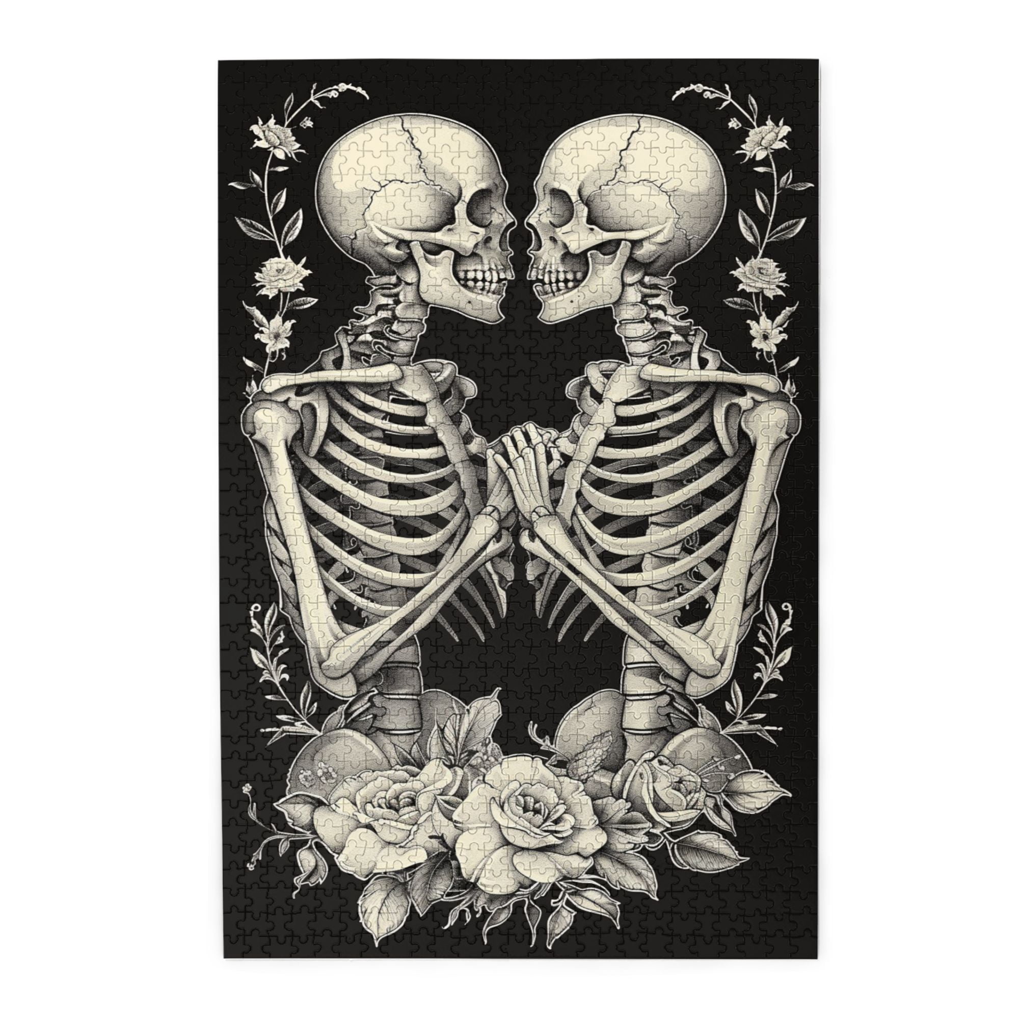 1000 PCS Skeleton'S Love - 1000 Piece Unique Jigsaw Puzzles,Wonderful ...