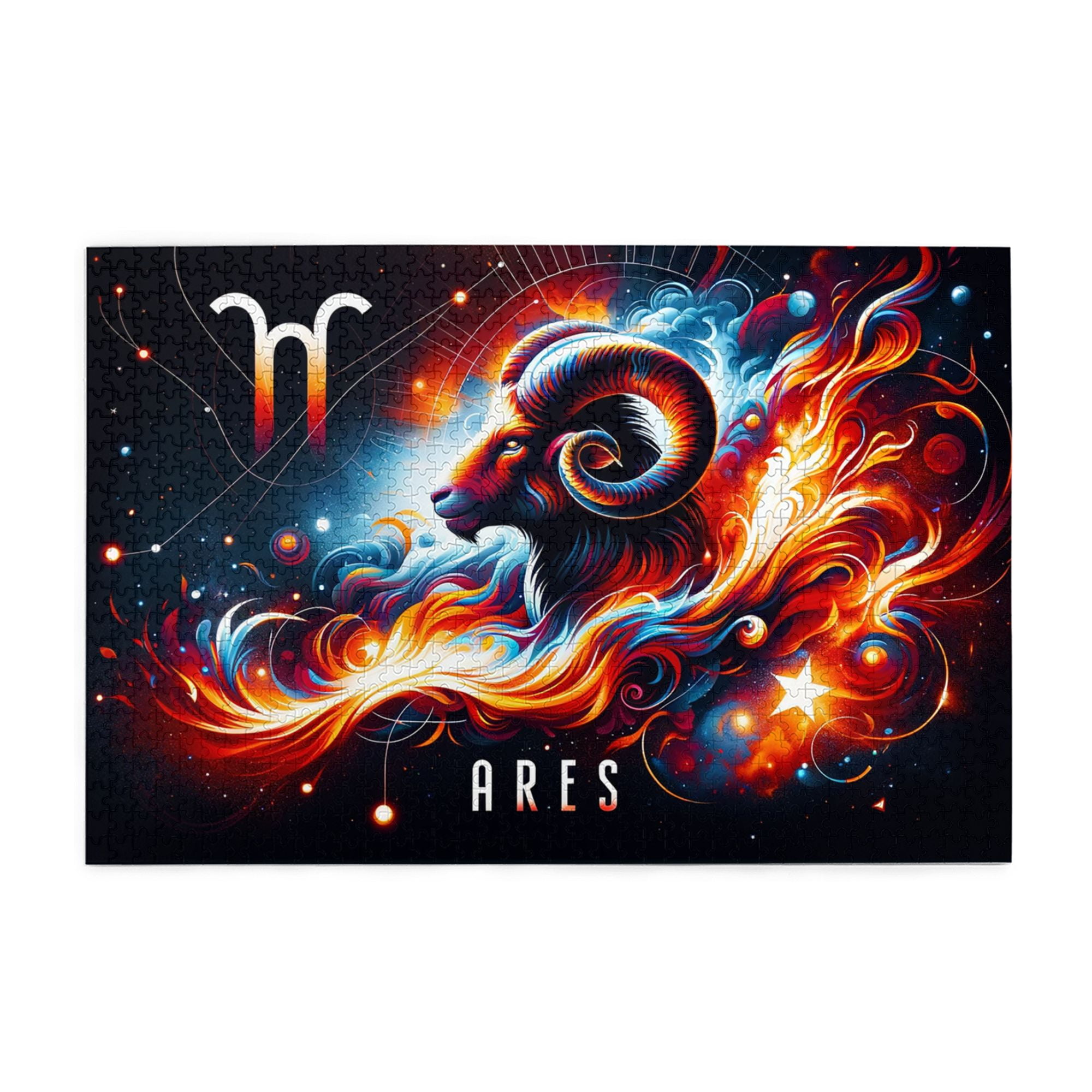 1000 PCS Twelve Constellations Fiery Aries Puzzles For Adults 1000 ...