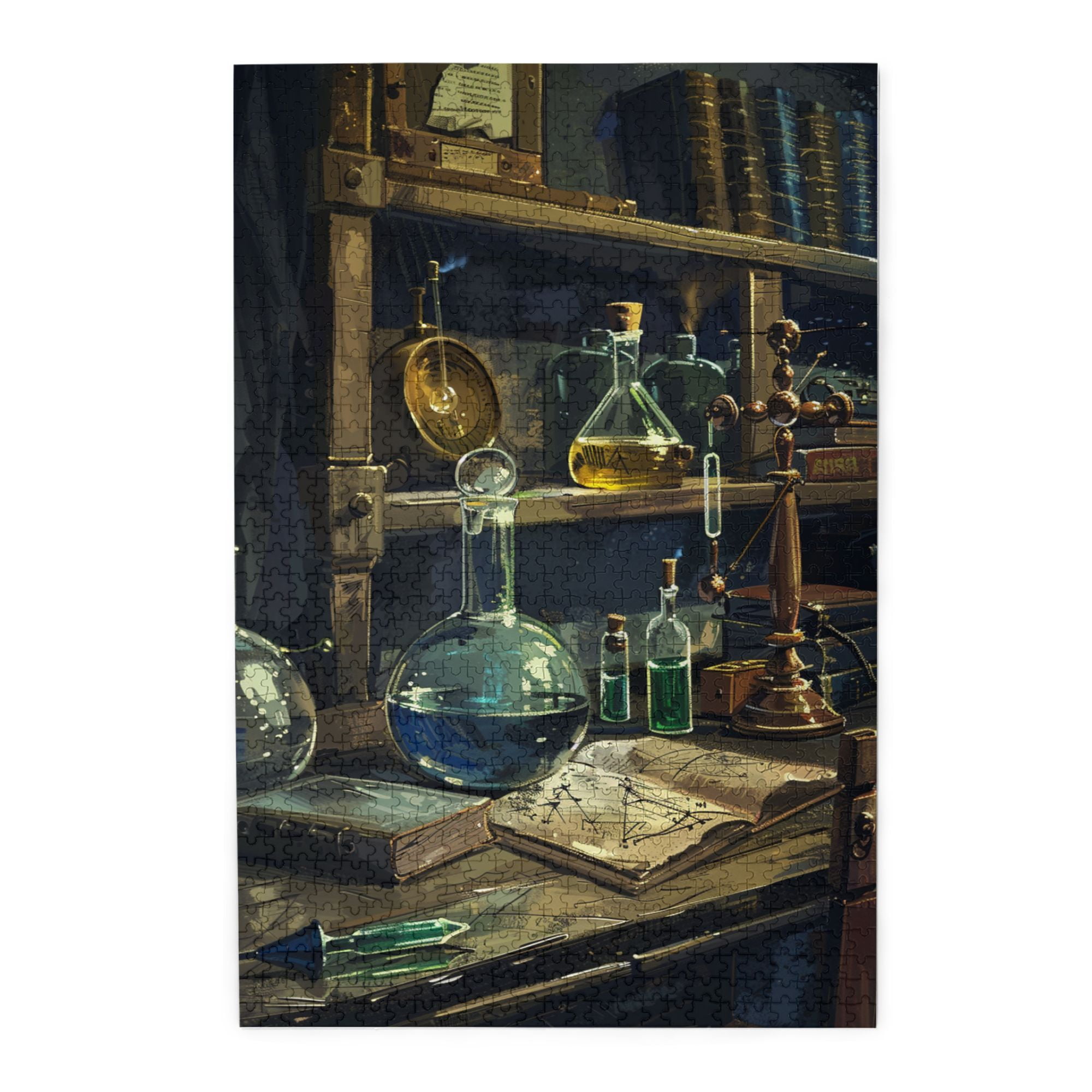 1000 PCS A corner of the laboratory jigsaw puzzles 1000 pieces,Unique ...