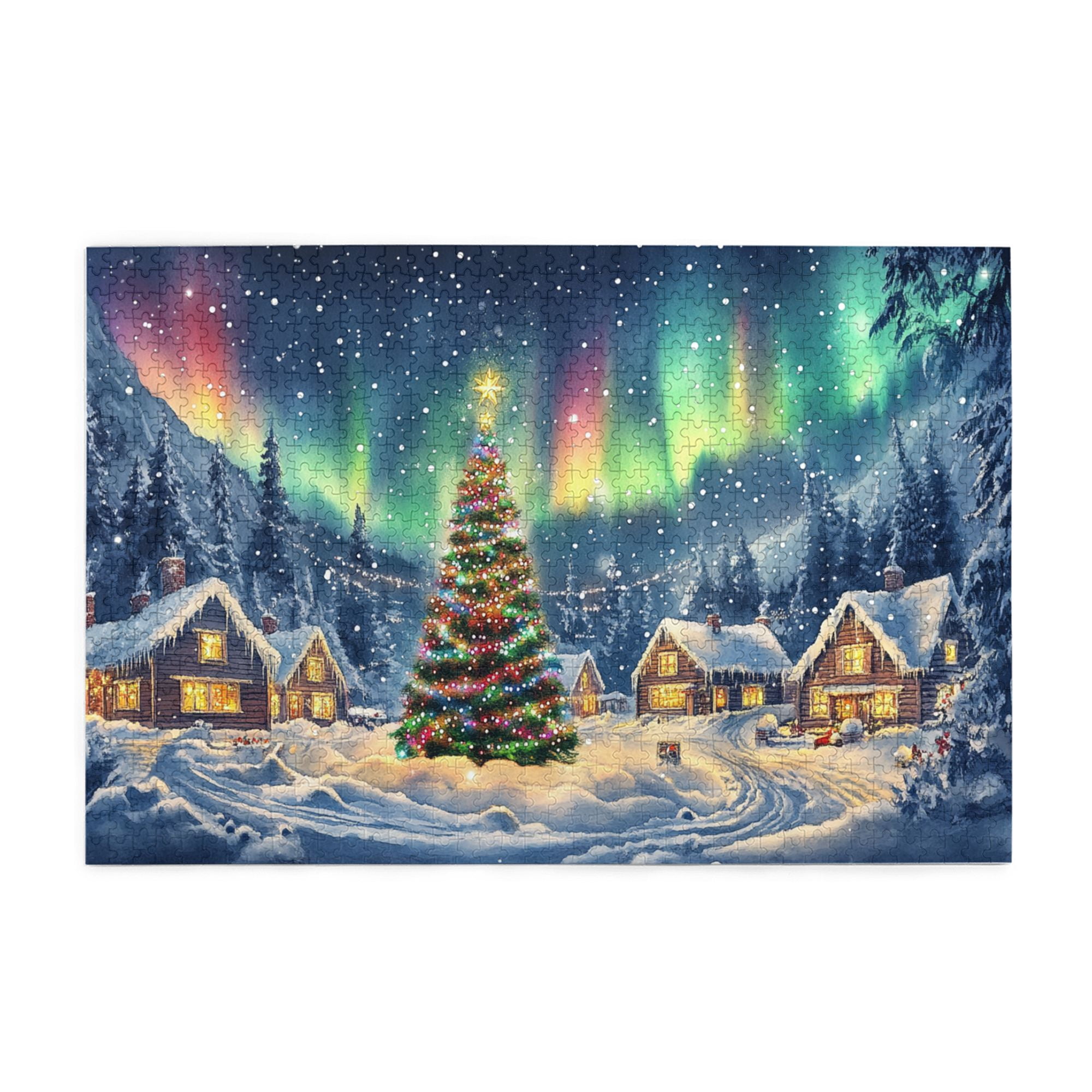 1000 PCS jigsaw puzzles 1000 pieces Polar Christmas,Unique and ...