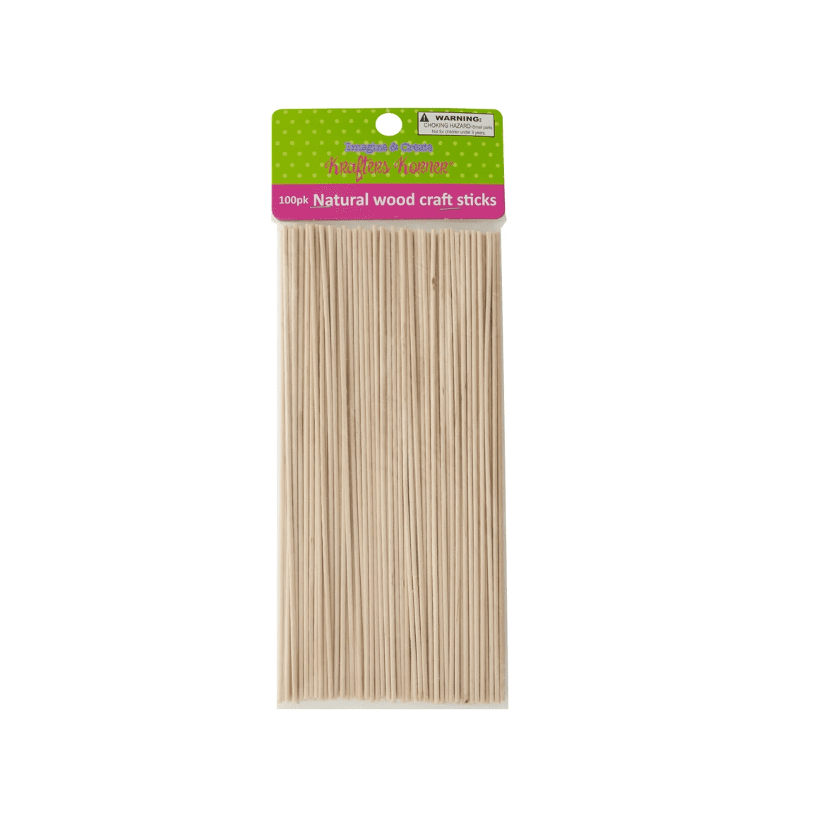 1000 Pack 8 in Natural Wood Craft Sticks for Crafting, Painting ...
