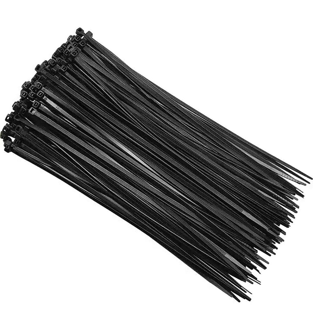 1000 Pack Cable Zip Ties, 7.8 inch Heavy Duty Nylon Push Mount Self ...