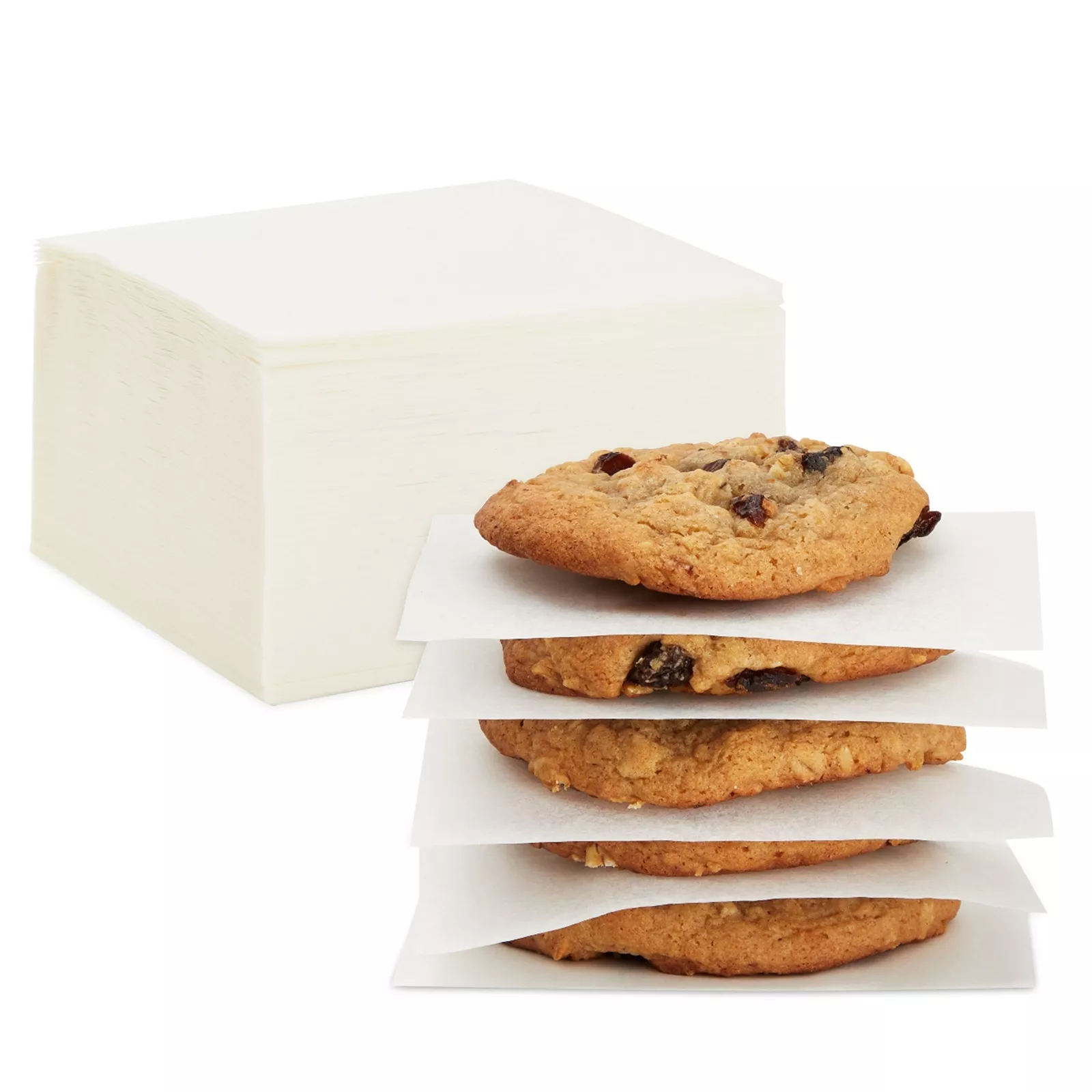 1000 Pack Precut Bleached Parchment Paper Sheets, Non-Stick Square ...