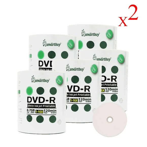 Blank DVD-R Discs in Blank Media - Walmart.com