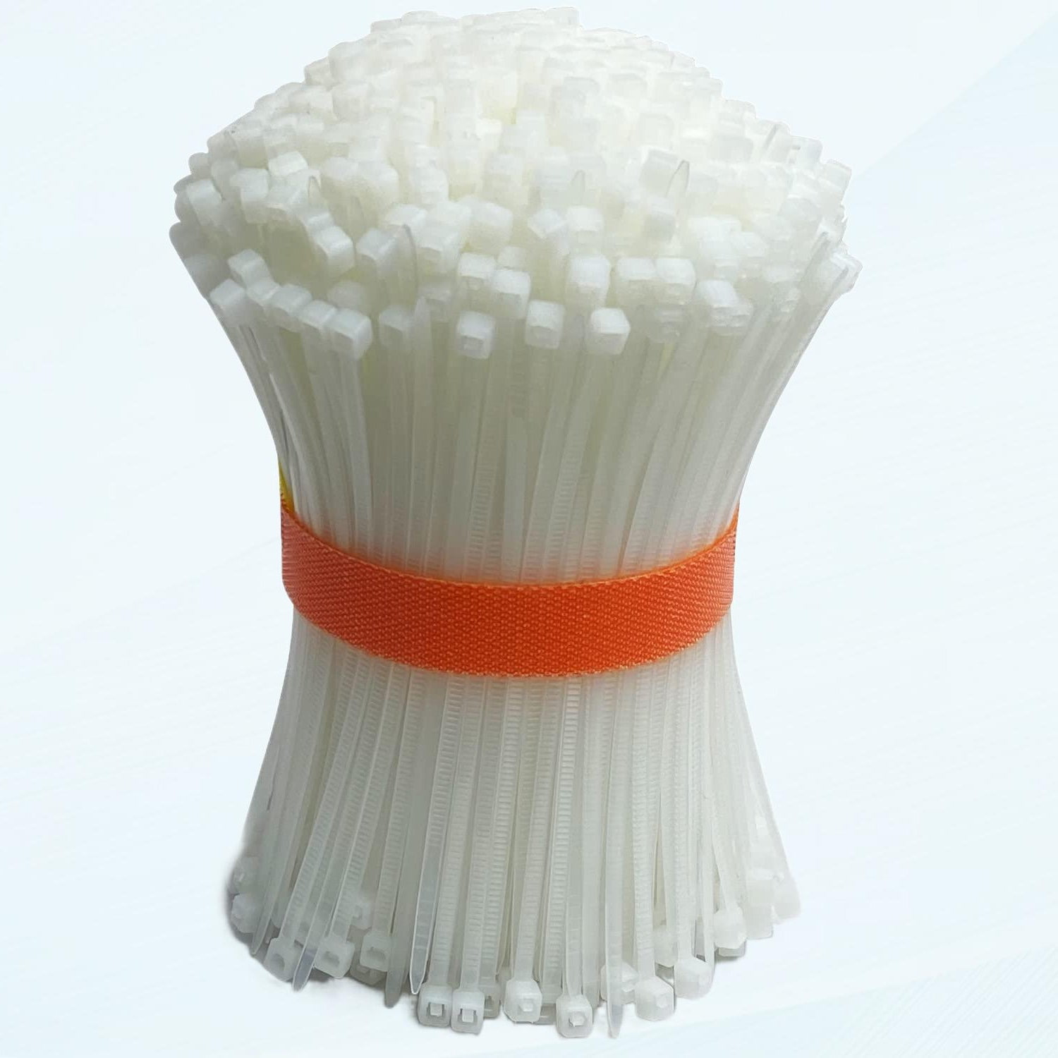 1000 Pack White Plastic Cable Ties 100mm x 2.5mm Small Premium Nylon ...