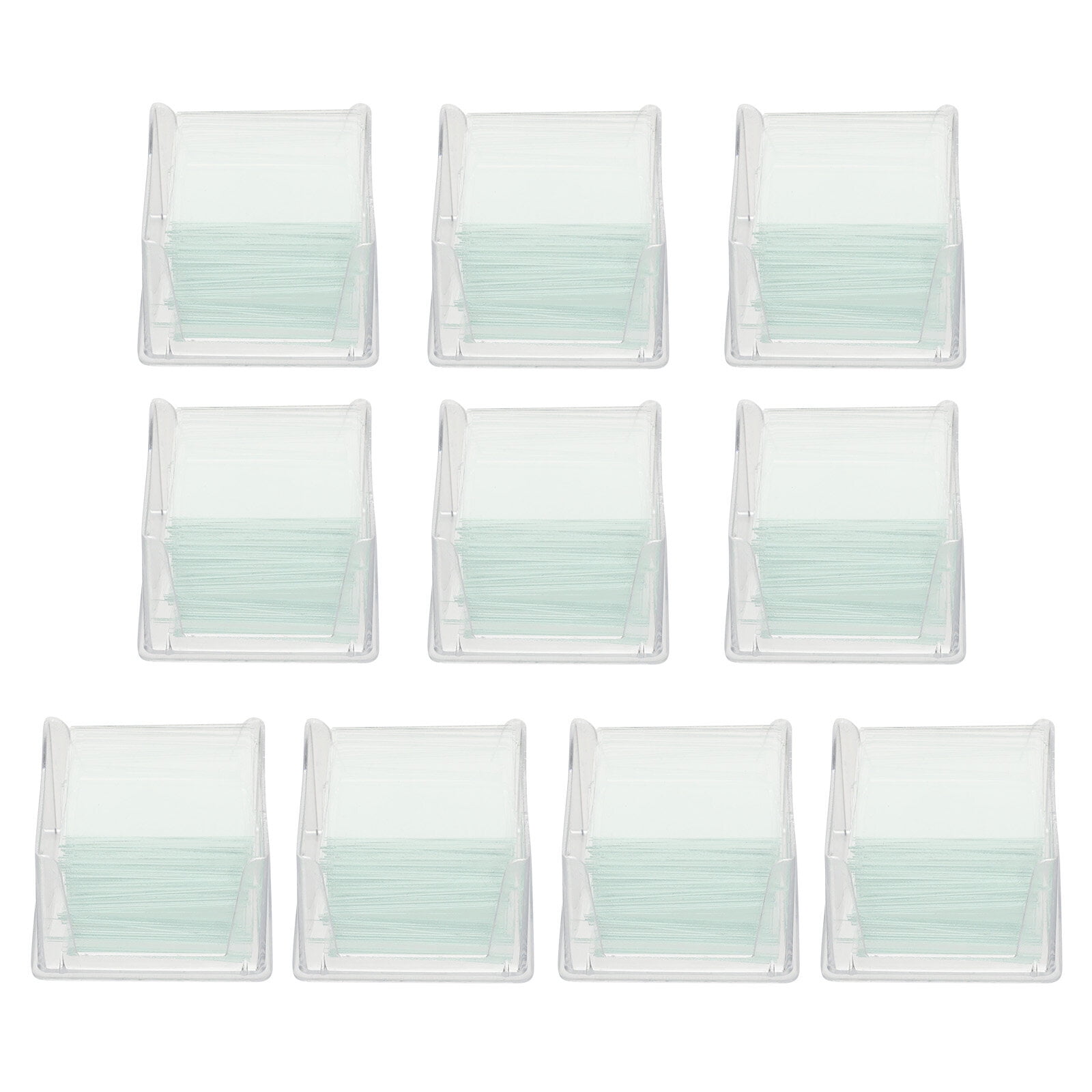 1000 Pcs/10 Boxes Glass Cover Slips Laboratory Microscop Glass Cover ...