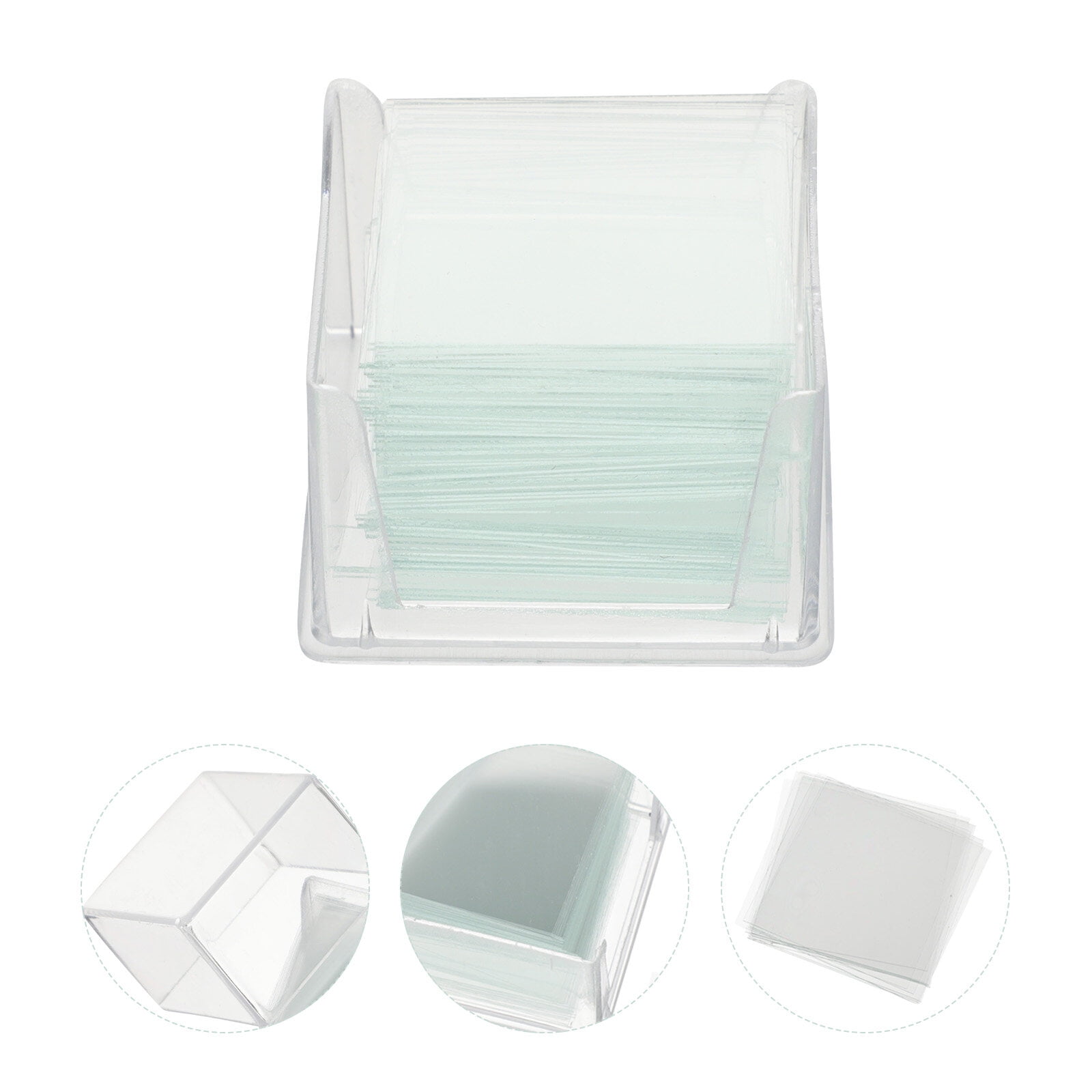 1000 Pcs/10 Boxes Microscope Cover Slips Microscope Cover Glass for ...