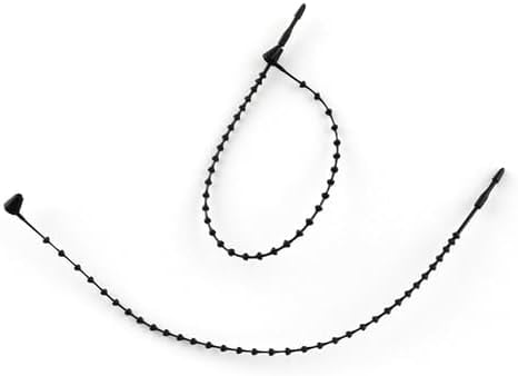 1000 Pcs 3 inch PP Cable Ties Bead Thread PP Cable Ties Tie Wraps Zip ...