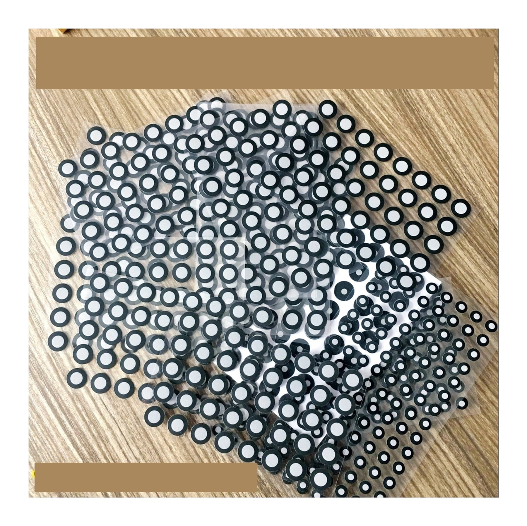 1000 Pcs 3D Scanning Marker Hand-held 3D Scanner Reflects the Marking ...