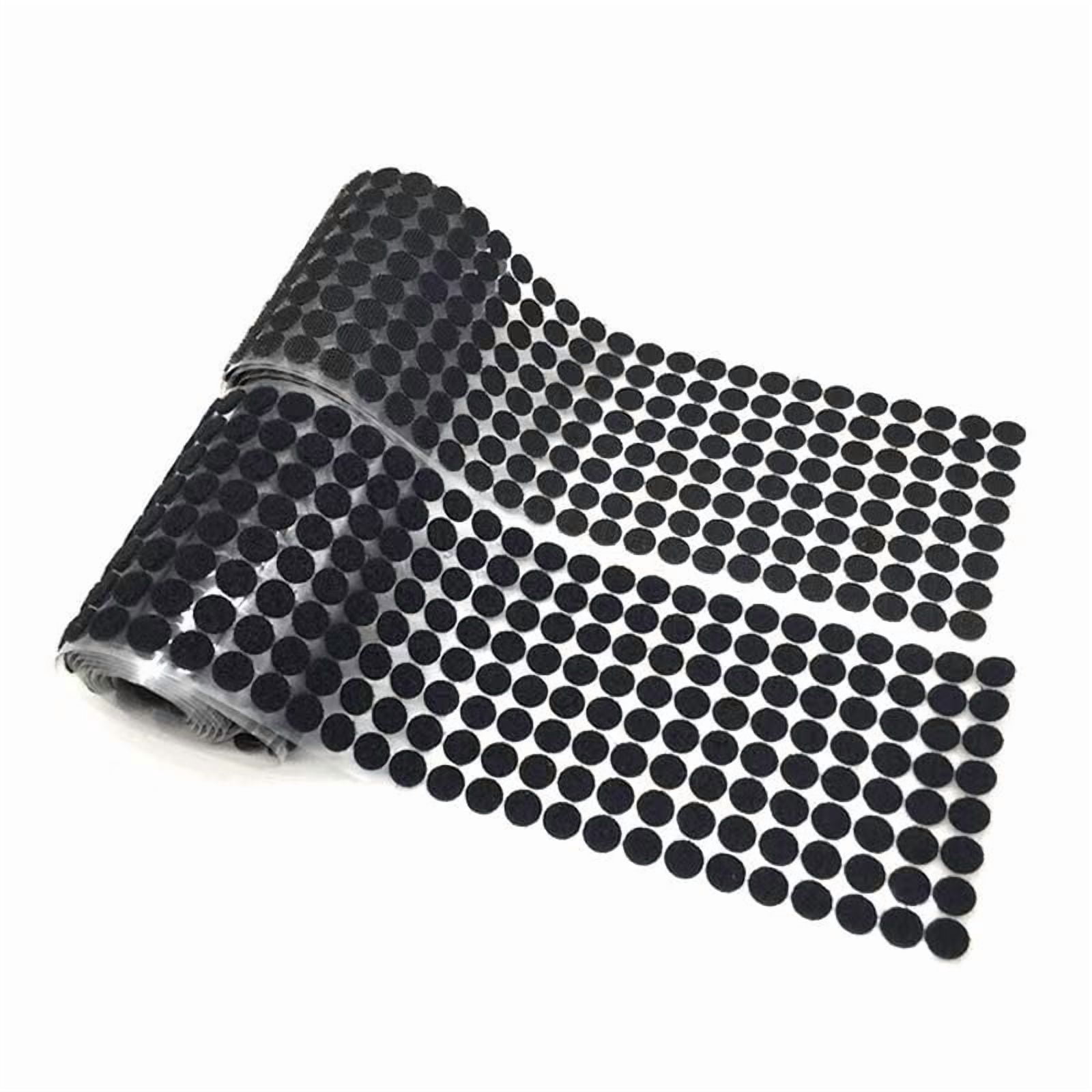 1000 Pcs (500 Pairs) 0.59inch Diameter Hook and Loop Fastener Self ...