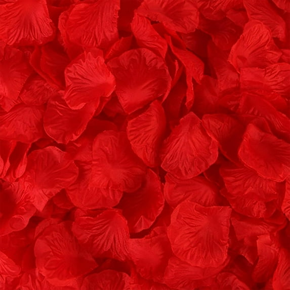 1000 Pcs Artificial Fake Rose Petals,Flower Petals for Romantic Night ...