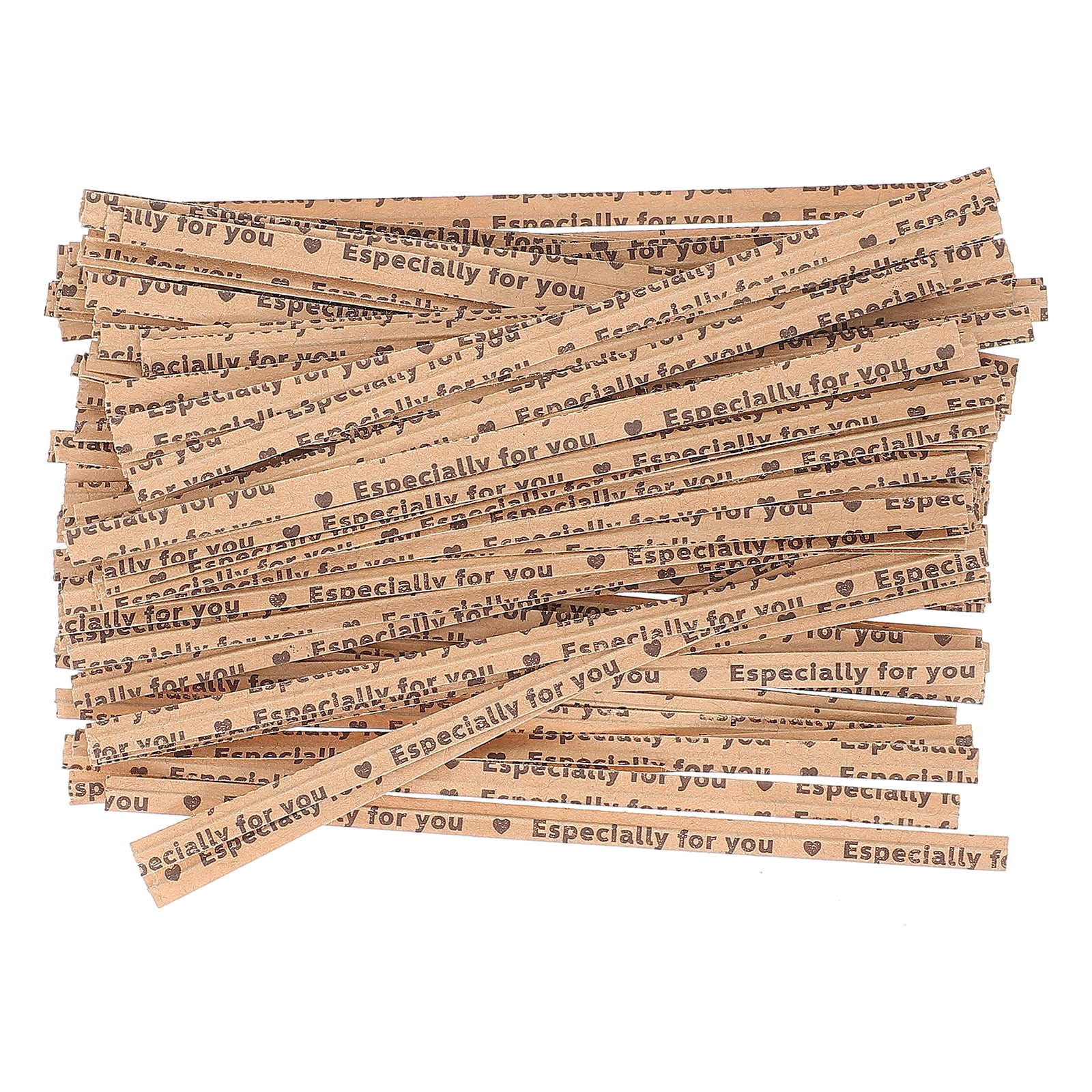 Strong and Flexible Kraft Paper Twists Ties for Cello Bags Reusable ...