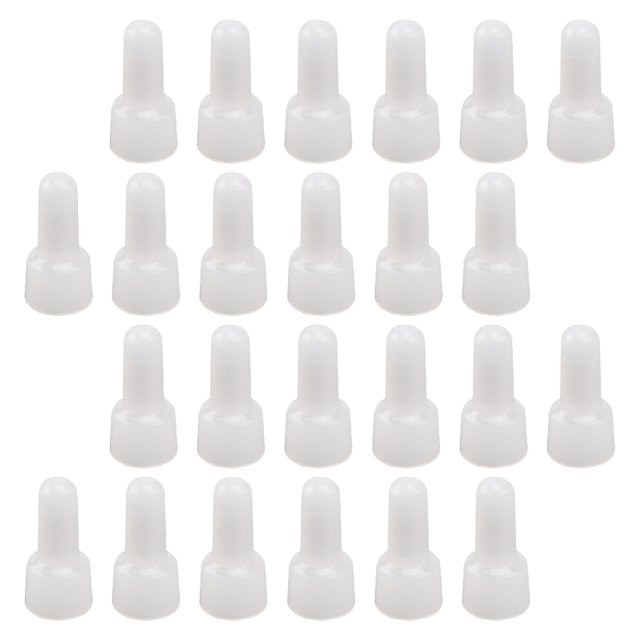 1000 Pcs Ce2 Crimping End Insulated Terminals The Wire White - Walmart.com