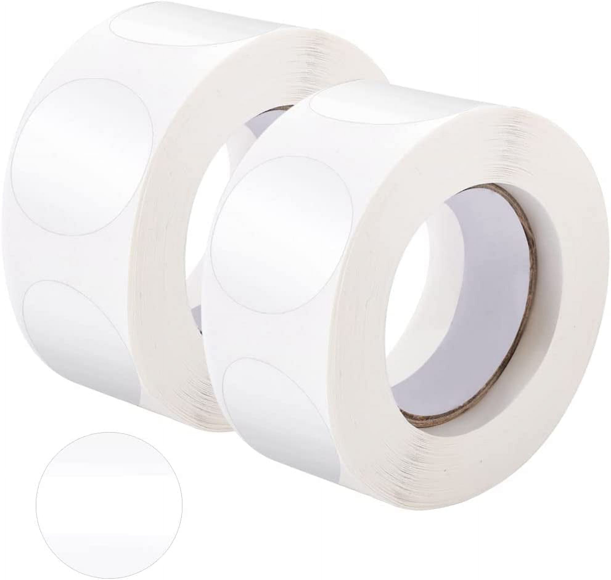 1000 Pcs Clear Circle Stickers, 1.5 inch Round Circle Wafer Seal ...