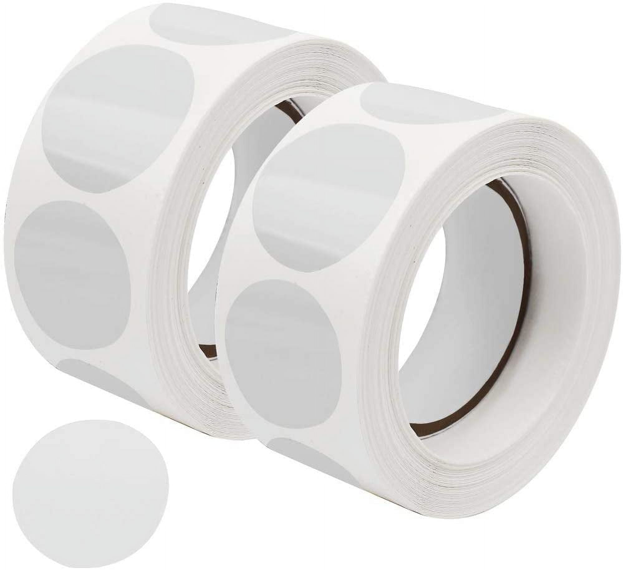 1000 Pcs Clear Retail Package Seals, 1 Inch Round Circle Wafer Seal ...