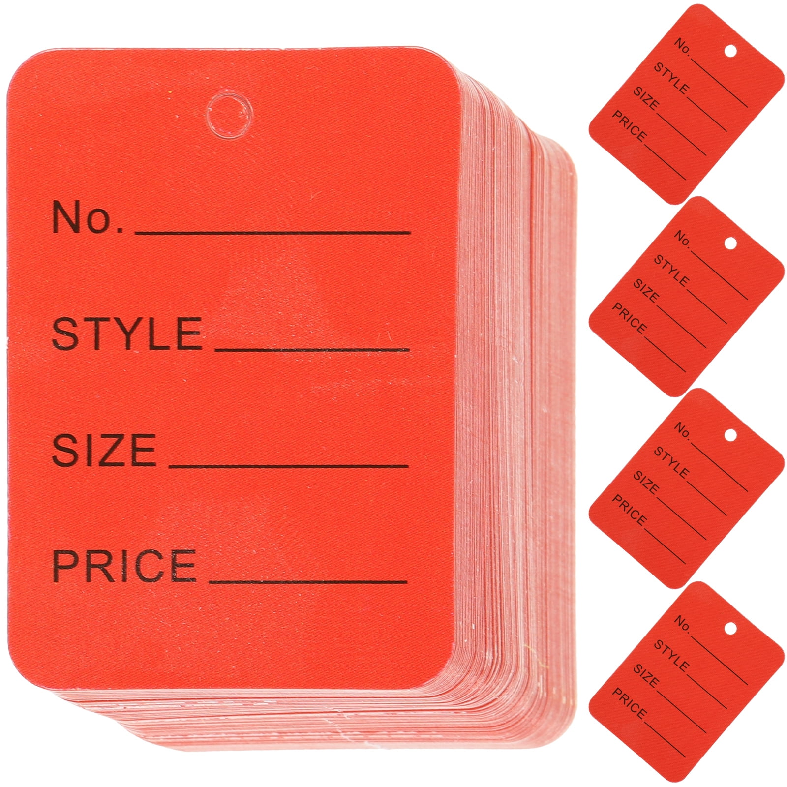 1000 Pcs Clothing Tag Labels Price Tags for Retail Paper Printable ...