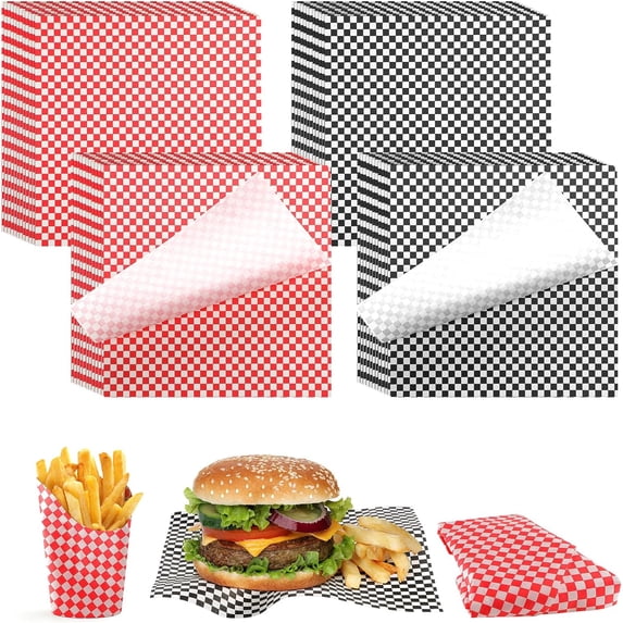 1000 Pcs Deli Paper Sheets 12 x 12 Inches Sandwich Paper Deli Basket ...